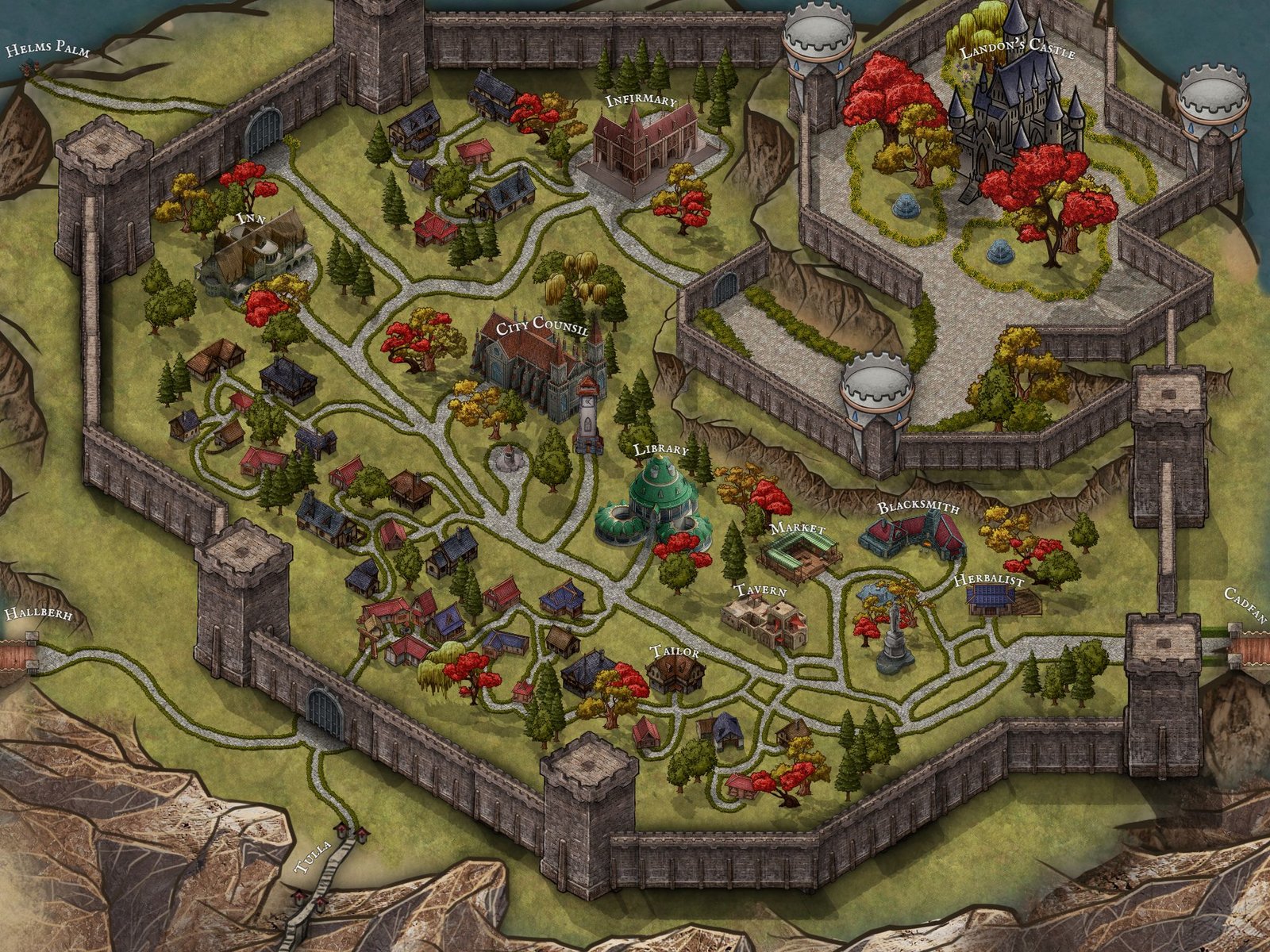 Alchester | Inkarnate - Create Fantasy Maps Online