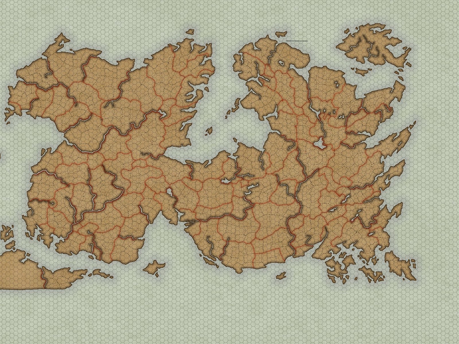 Cerilia Full Map with hex 001 | Inkarnate - Create Fantasy Maps Online