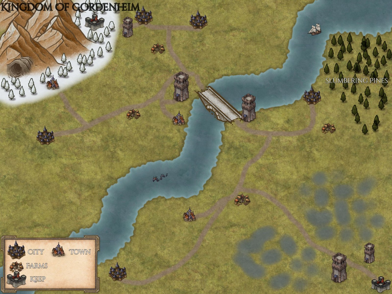 Gordenheim Border | Inkarnate - Create Fantasy Maps Online