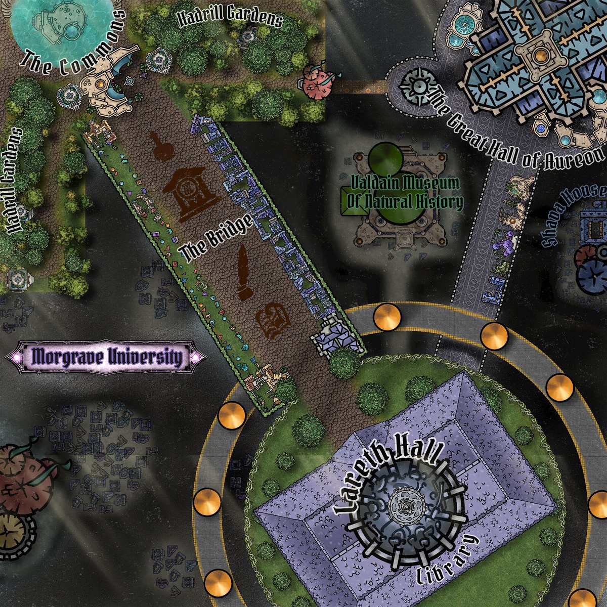 Morgrave university | Inkarnate - Create Fantasy Maps Online