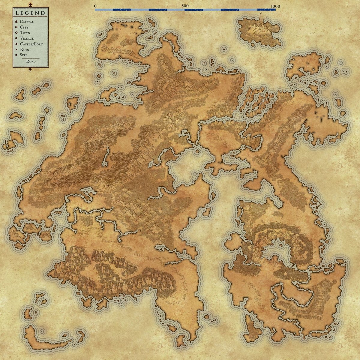 New Continent | Inkarnate - Create Fantasy Maps Online