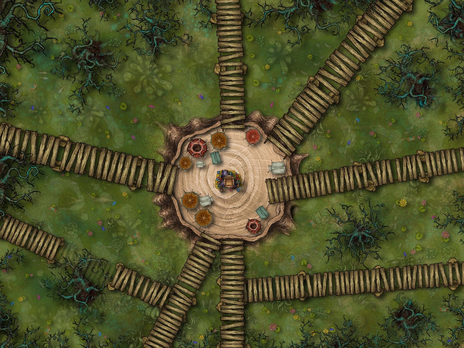 Brigands’ Tollway encounter Map | Inkarnate - Create Fantasy Maps Online