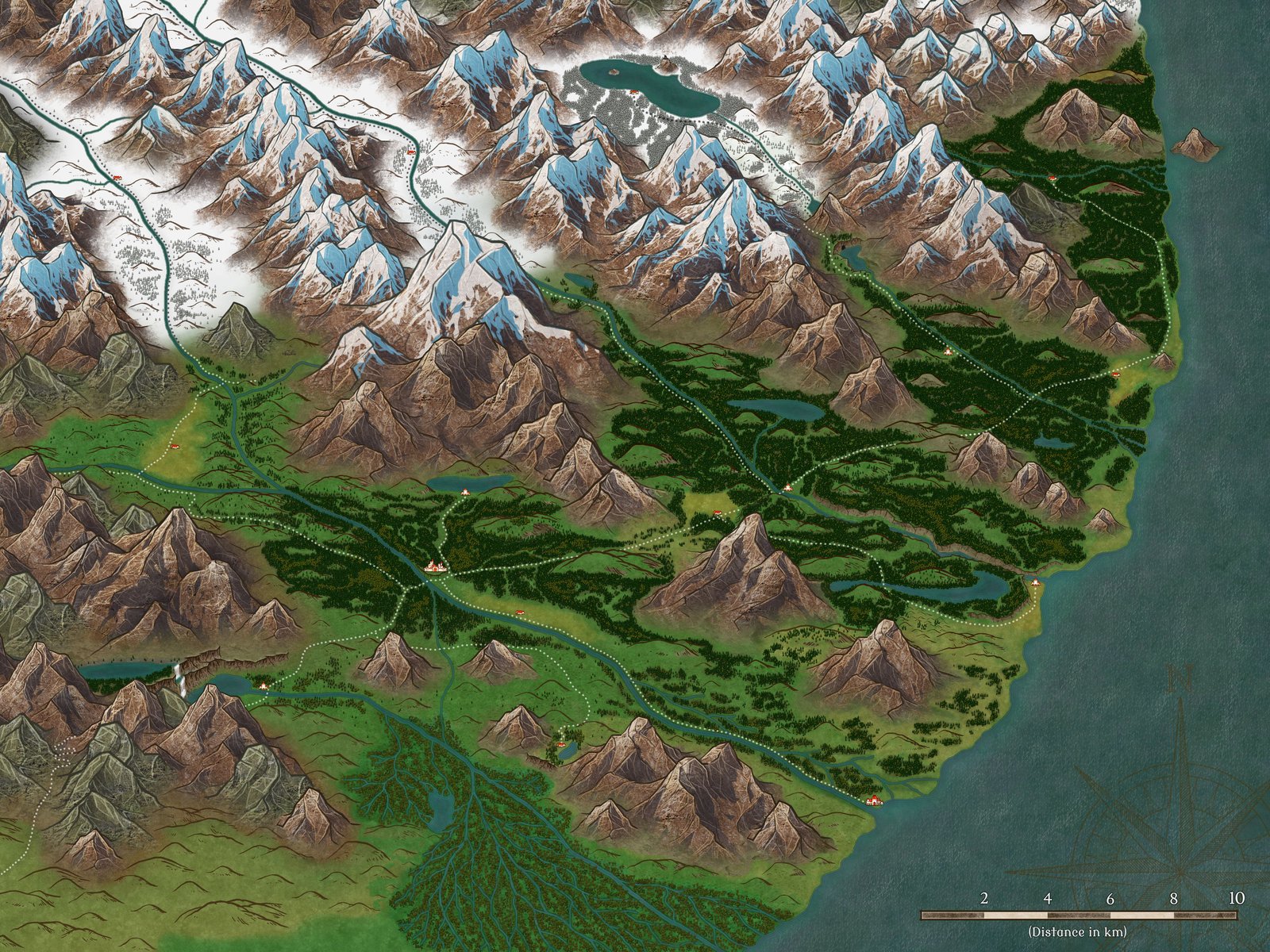 Vanardra | Inkarnate - Create Fantasy Maps Online