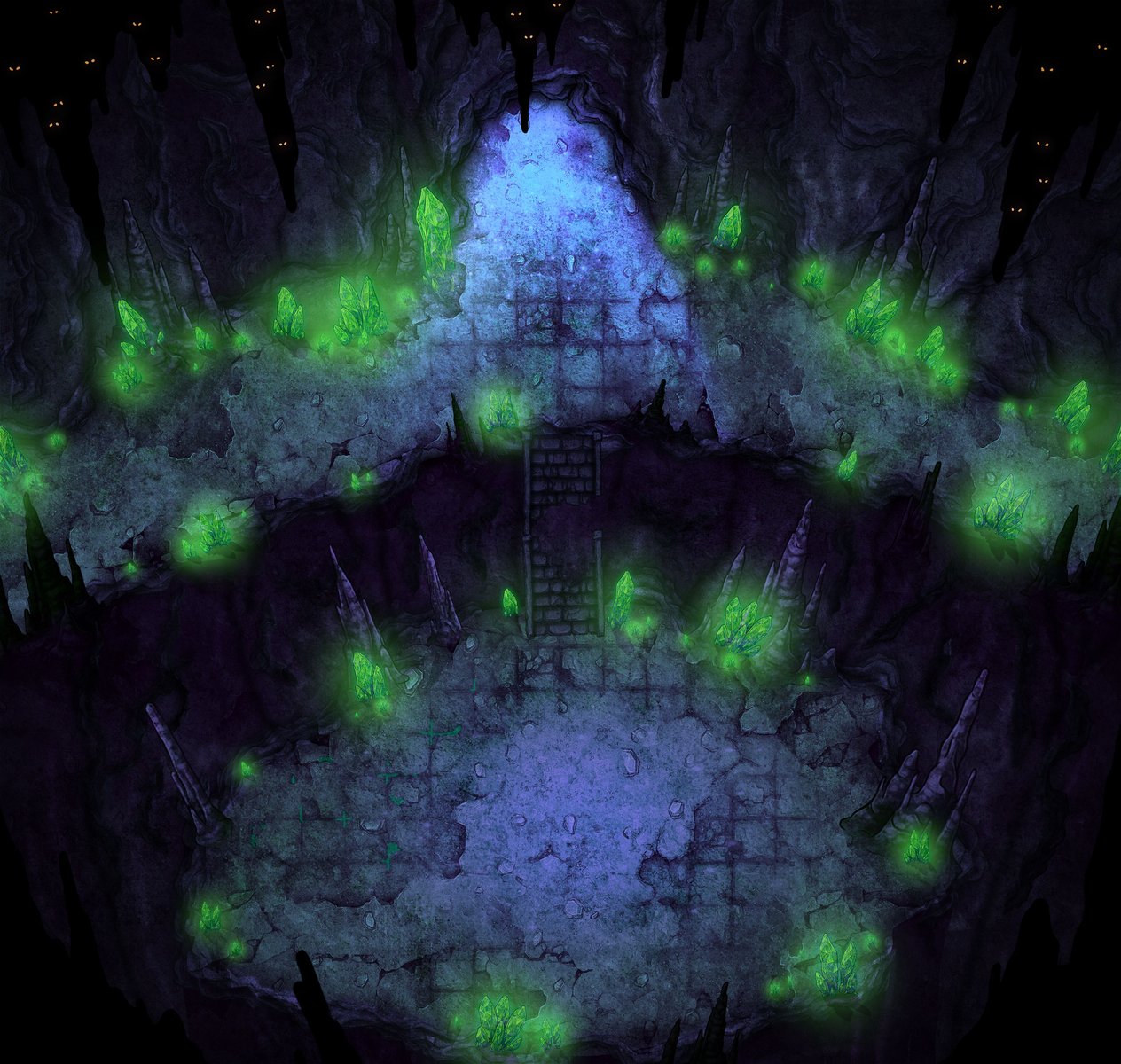 Crystal Cavern | Inkarnate - Create Fantasy Maps Online