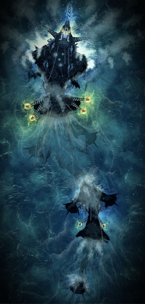 The Water Colossus | Inkarnate - Create Fantasy Maps Online