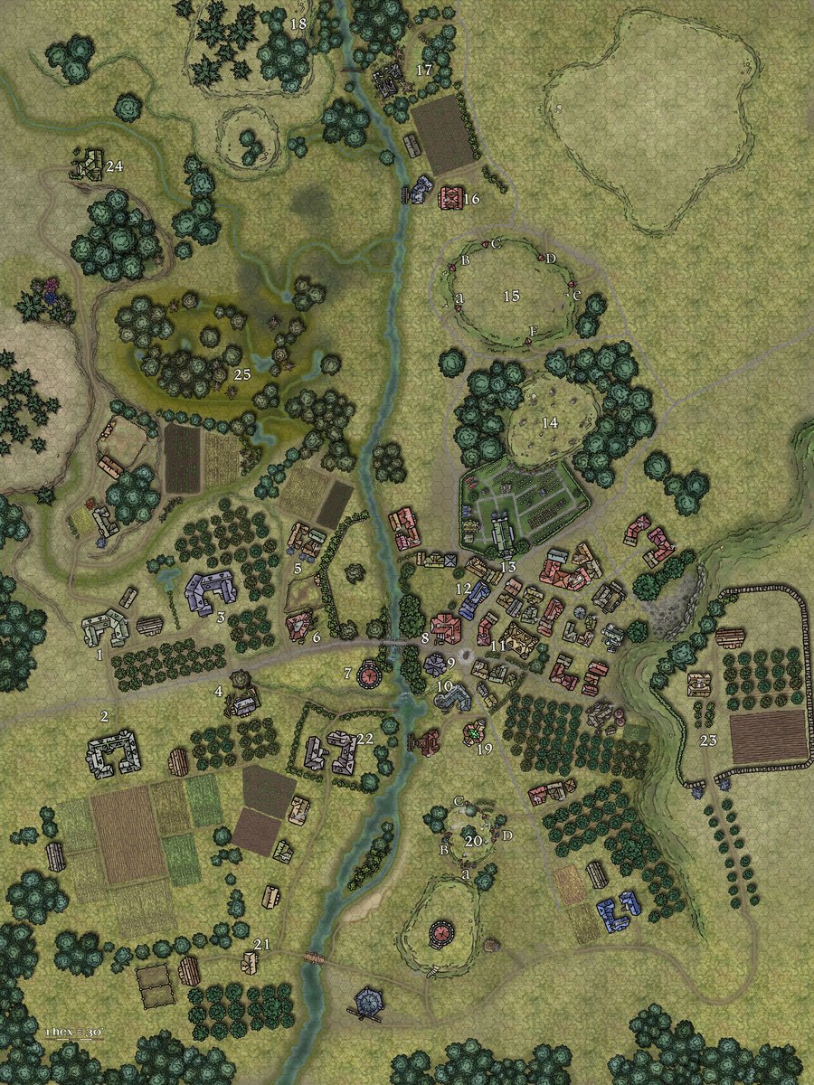 Leilam's Orchard, Gran March, World of Greyhawk | Inkarnate - Create ...