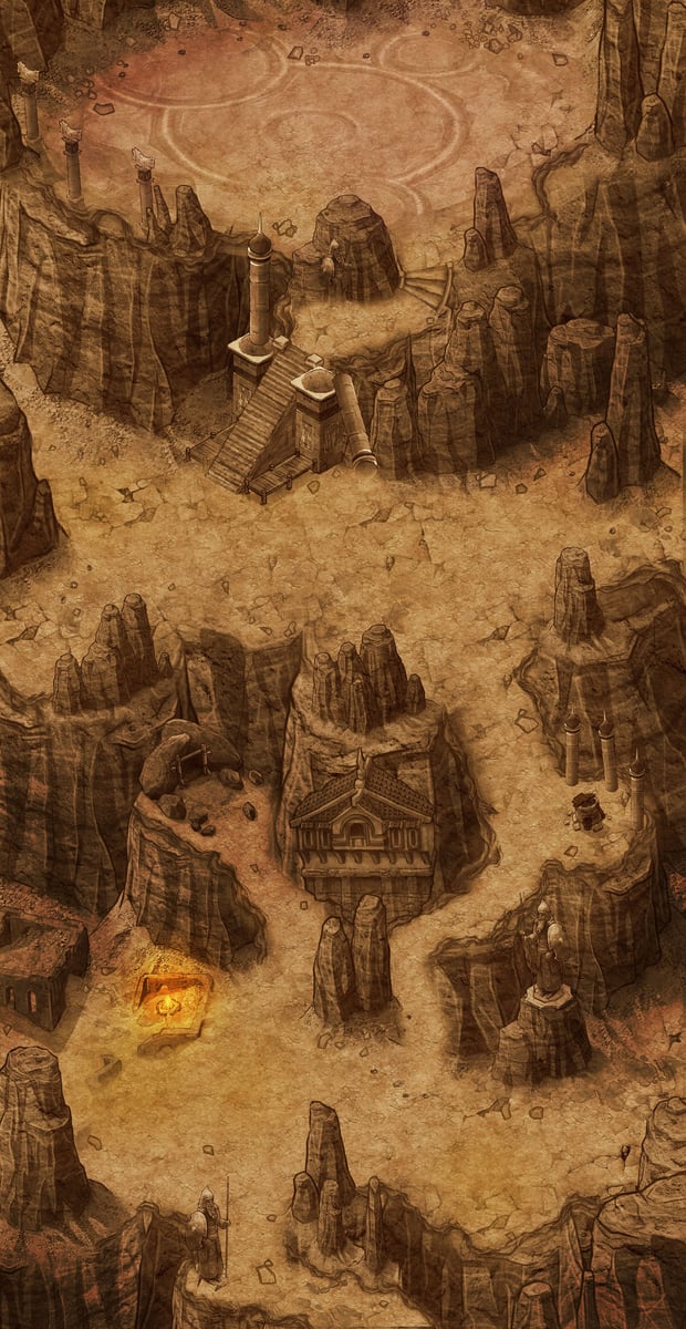 The Red Cliffs | Inkarnate - Create Fantasy Maps Online