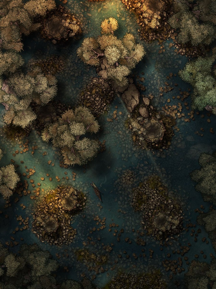 Lake Temple Ruins | Inkarnate - Create Fantasy Maps Online