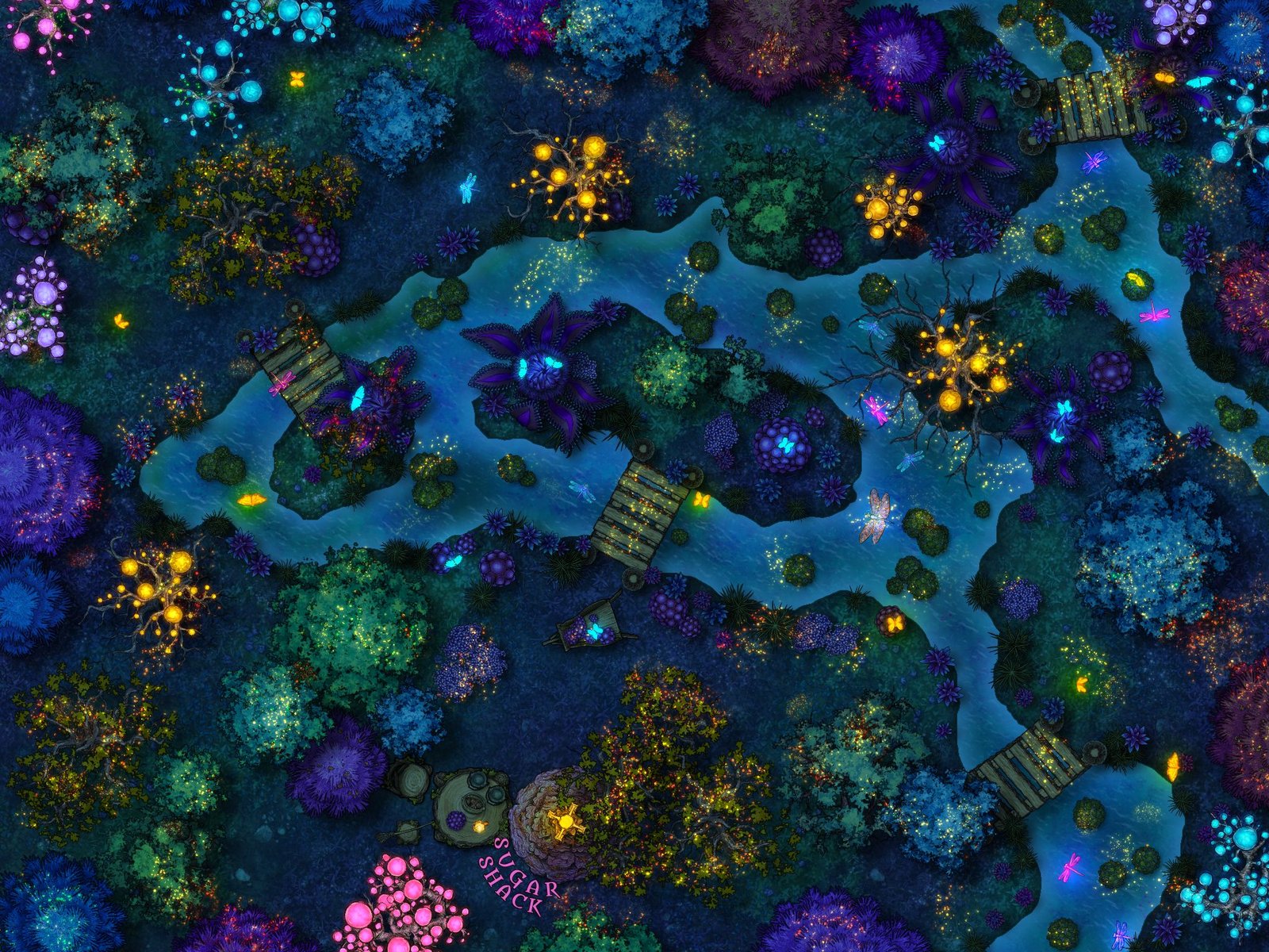 Island Hopping at the Sugar Shack | Inkarnate - Create Fantasy Maps Online