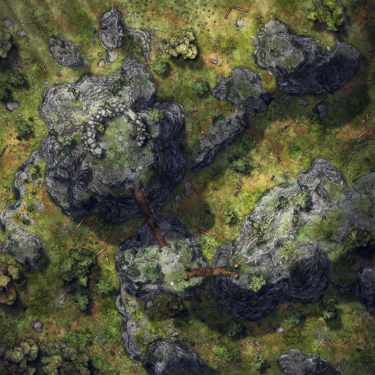 Dilapidated Outpost | Inkarnate - Create Fantasy Maps Online