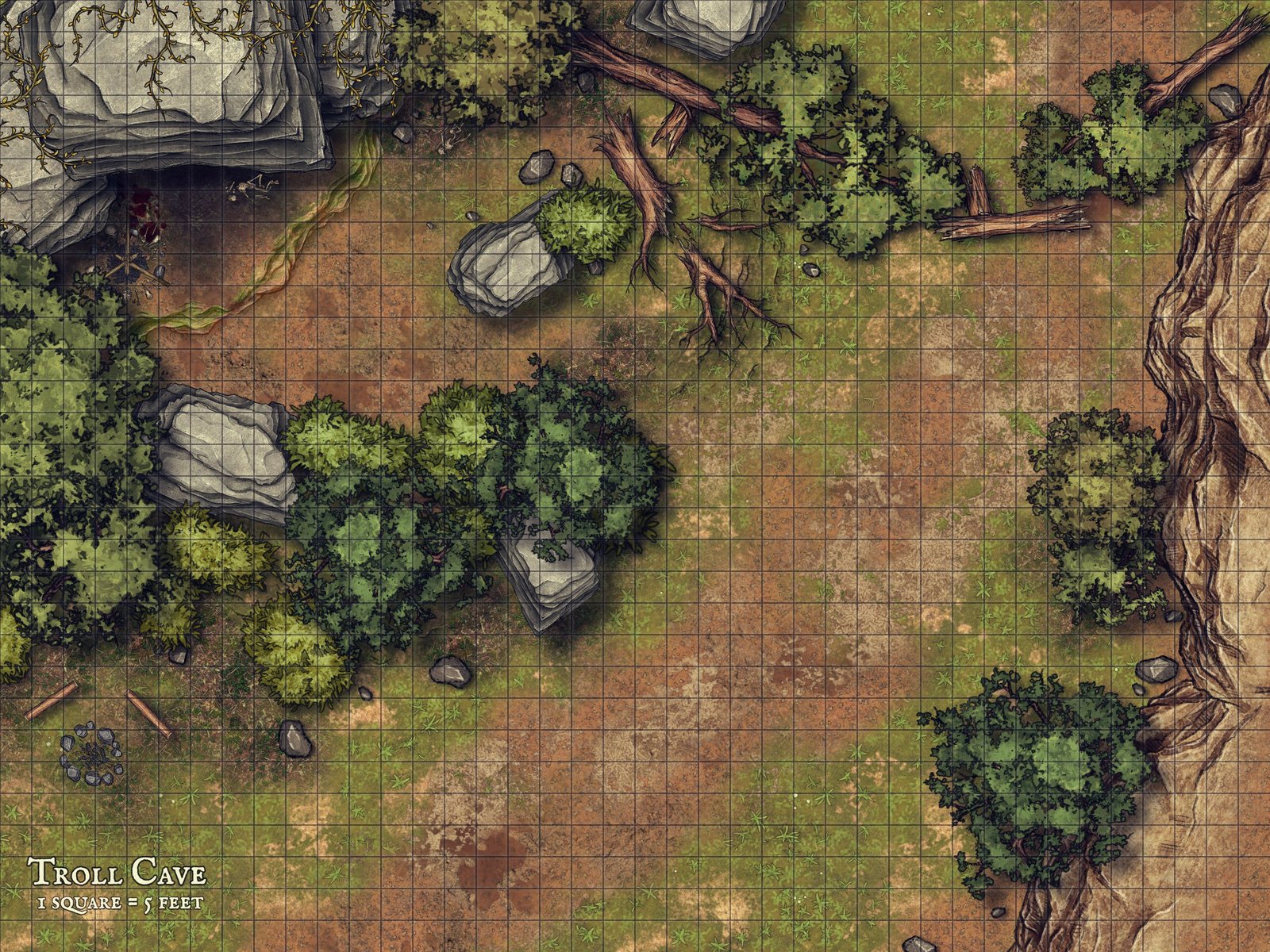 Troll Encounter 1 | Inkarnate - Create Fantasy Maps Online