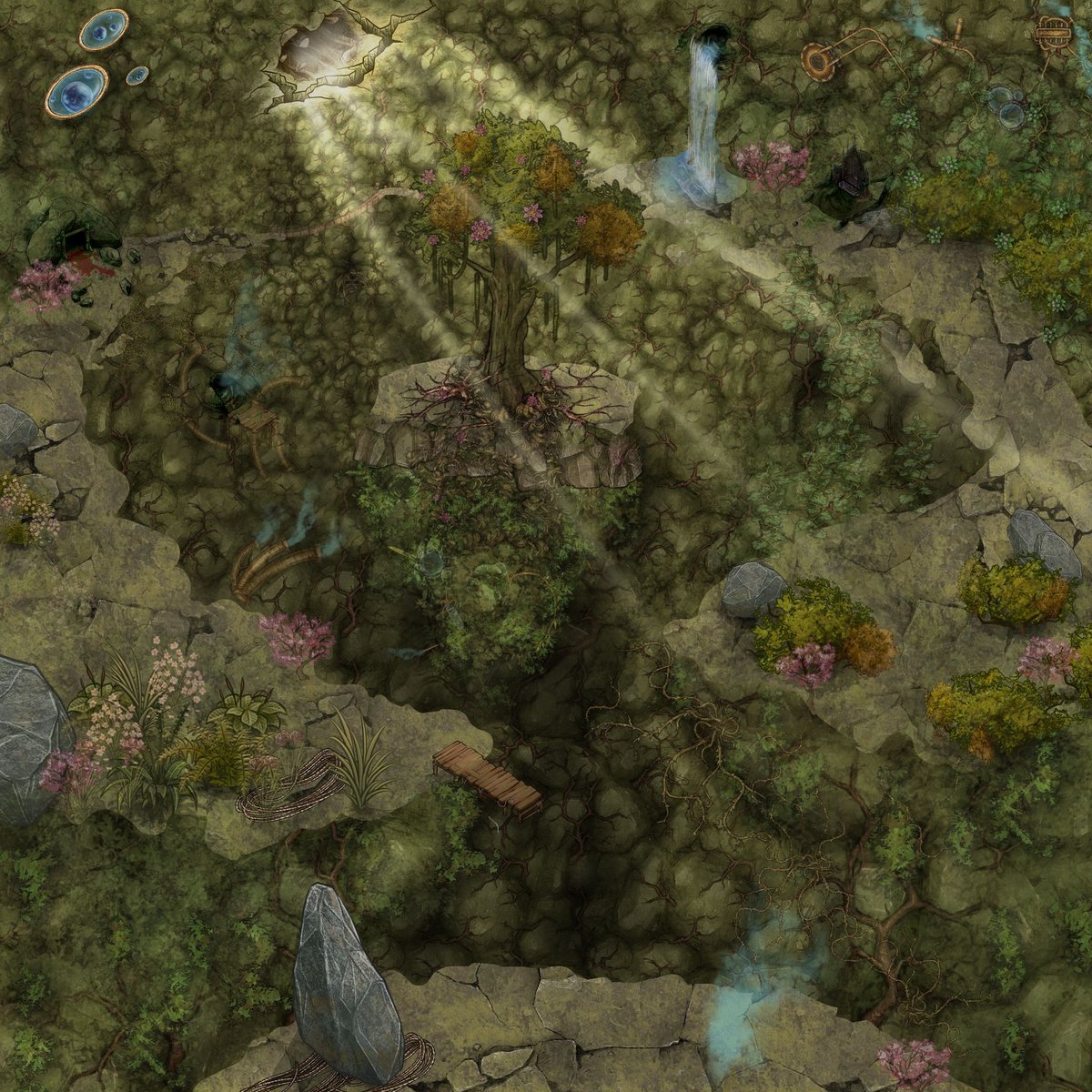 Wrathrevan's Cavern | Inkarnate - Create Fantasy Maps Online