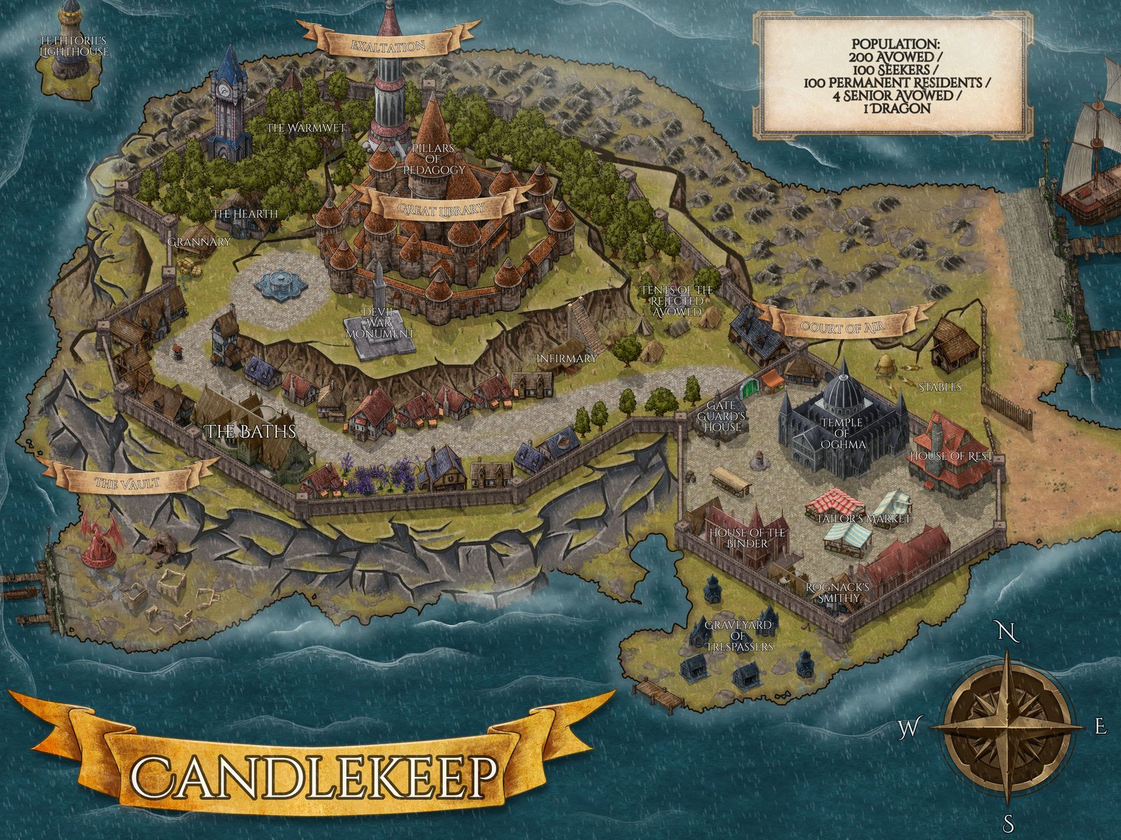 Candlekeep | Inkarnate - Create Fantasy Maps Online