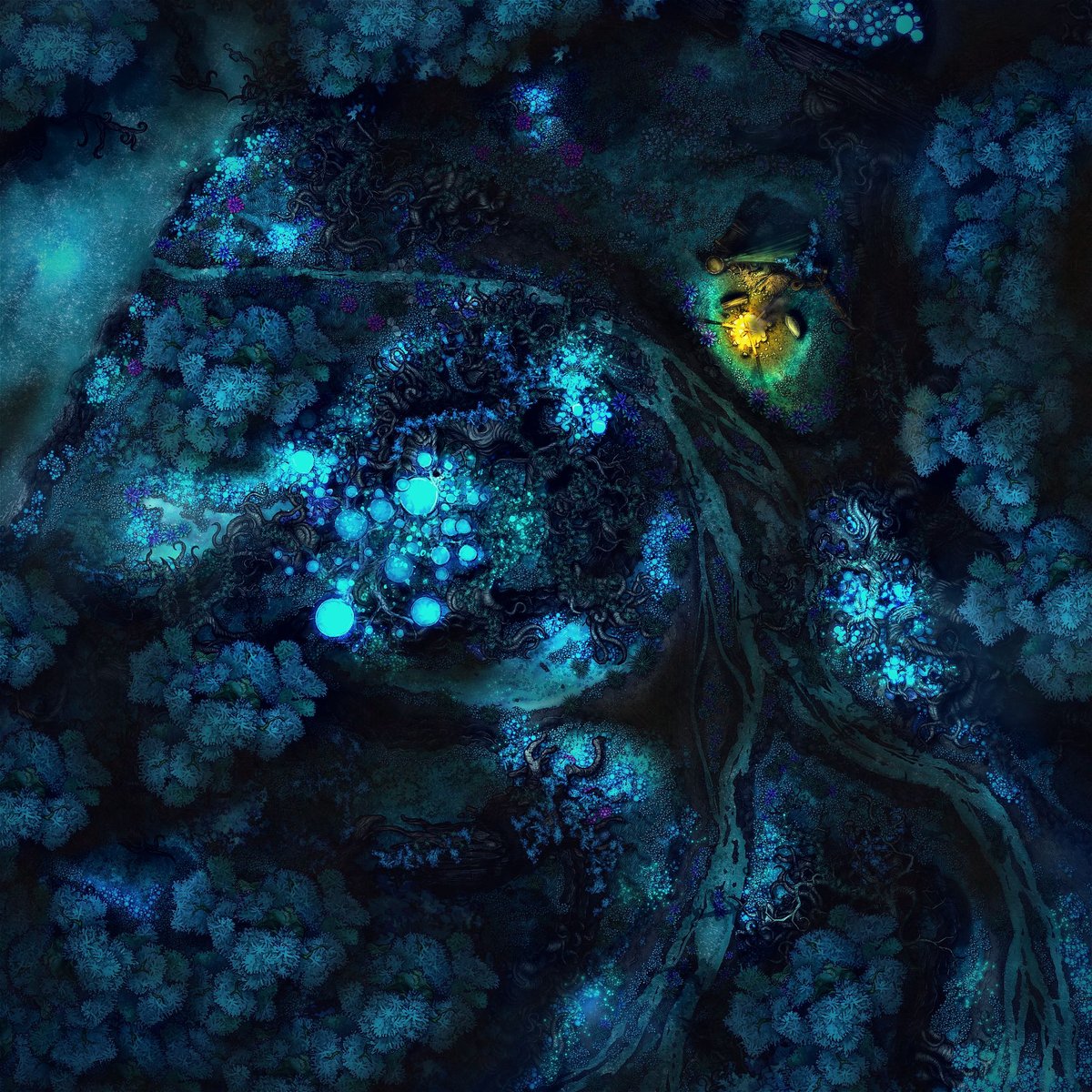 Fey camp | Inkarnate - Create Fantasy Maps Online