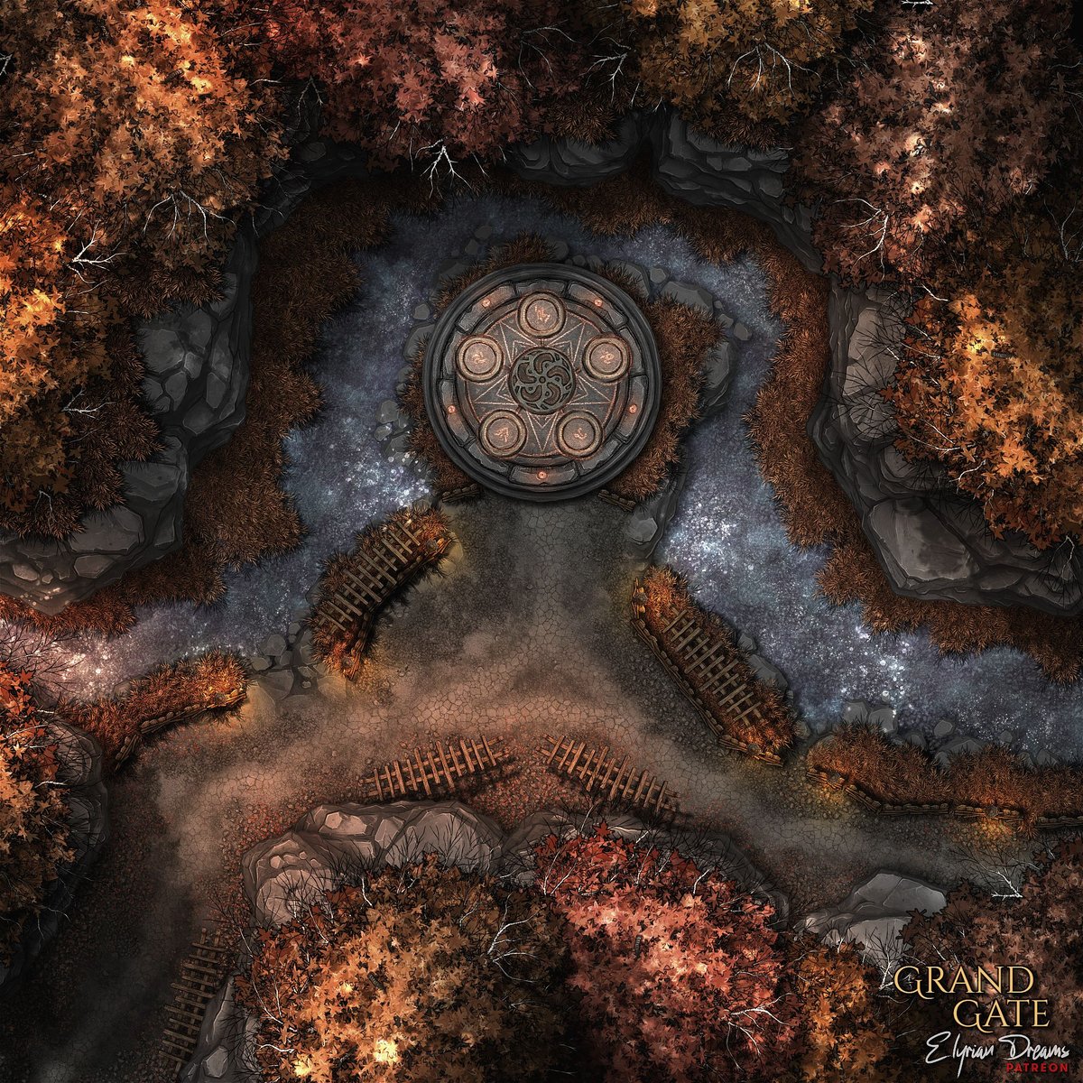 Grand Gate | Inkarnate - Create Fantasy Maps Online