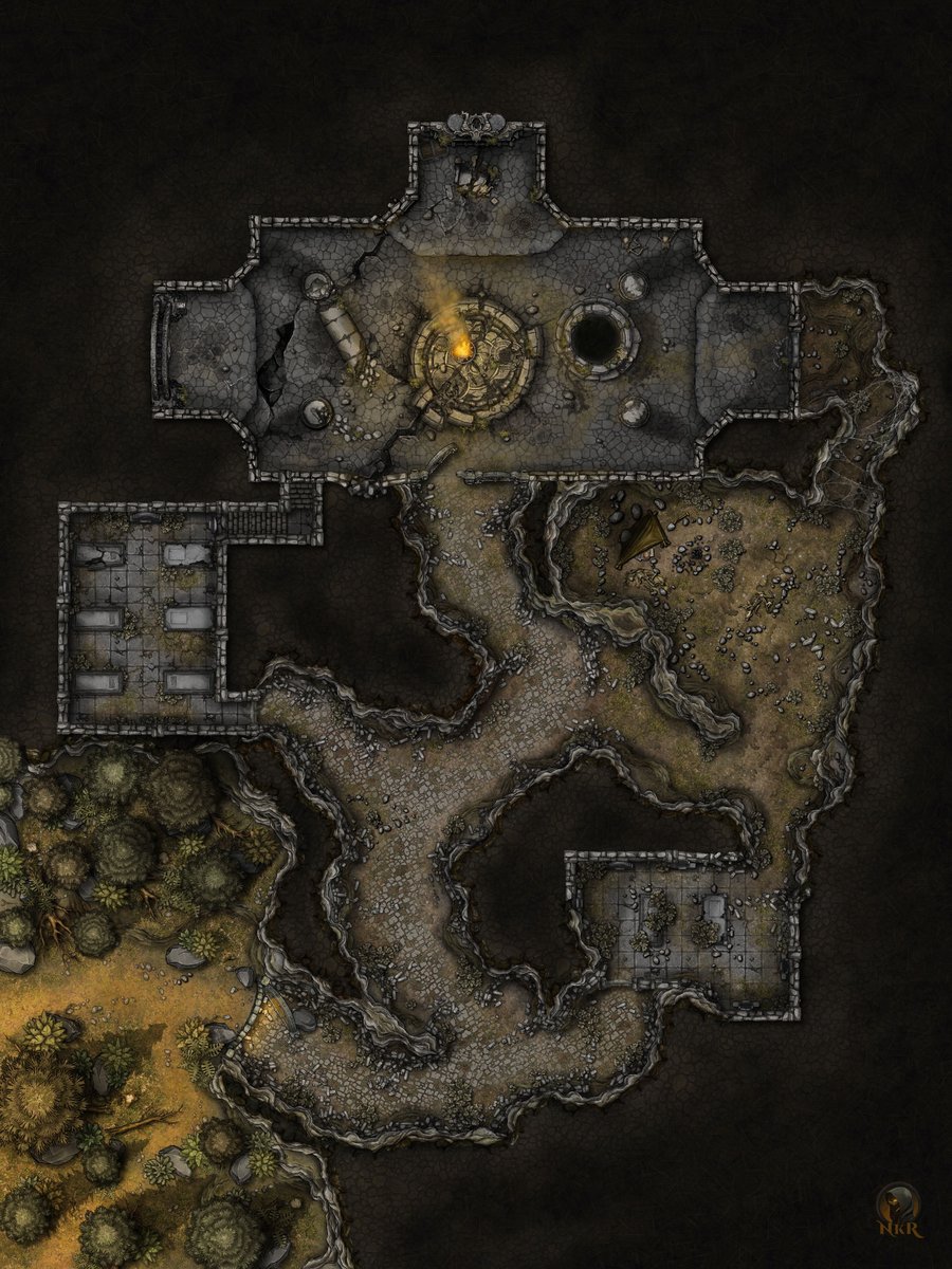 Burial Caverns | Inkarnate - Create Fantasy Maps Online