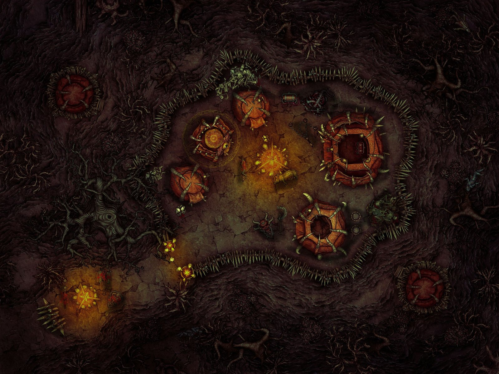 Orc camp | Inkarnate - Create Fantasy Maps Online