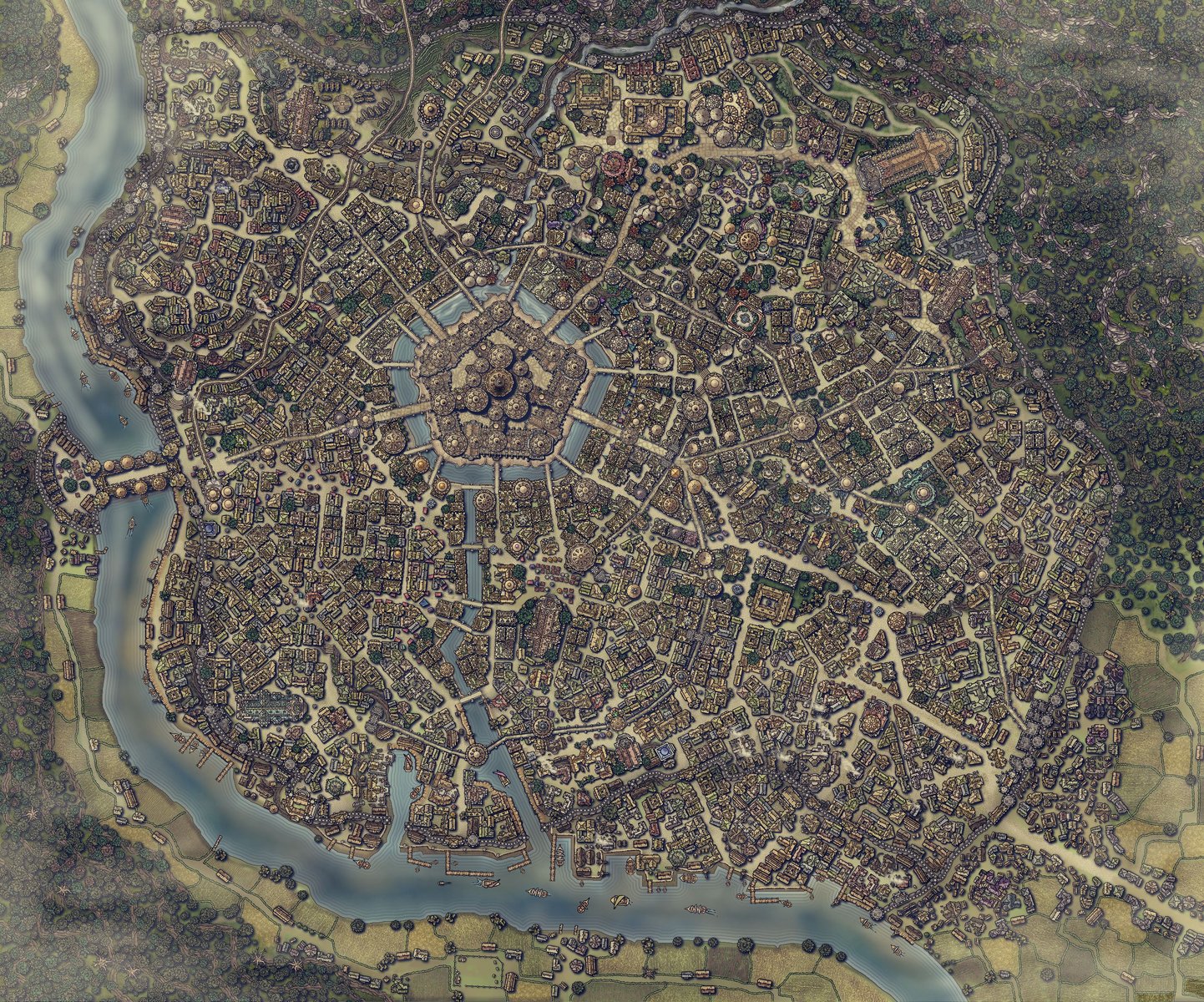 Aetheria | Inkarnate - Create Fantasy Maps Online