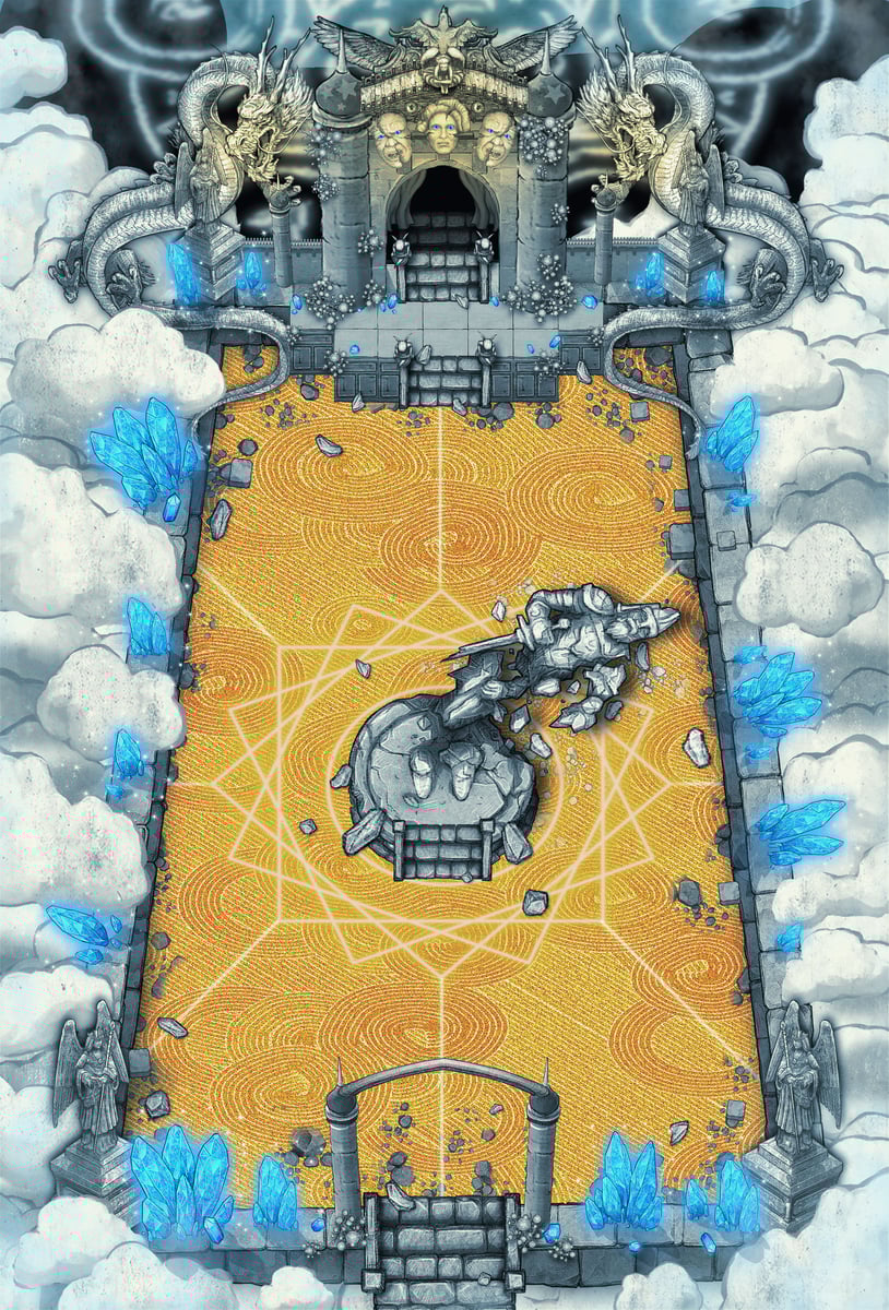 Boss Battle Arena: Skyward Pavillion | Inkarnate - Create Fantasy Maps ...