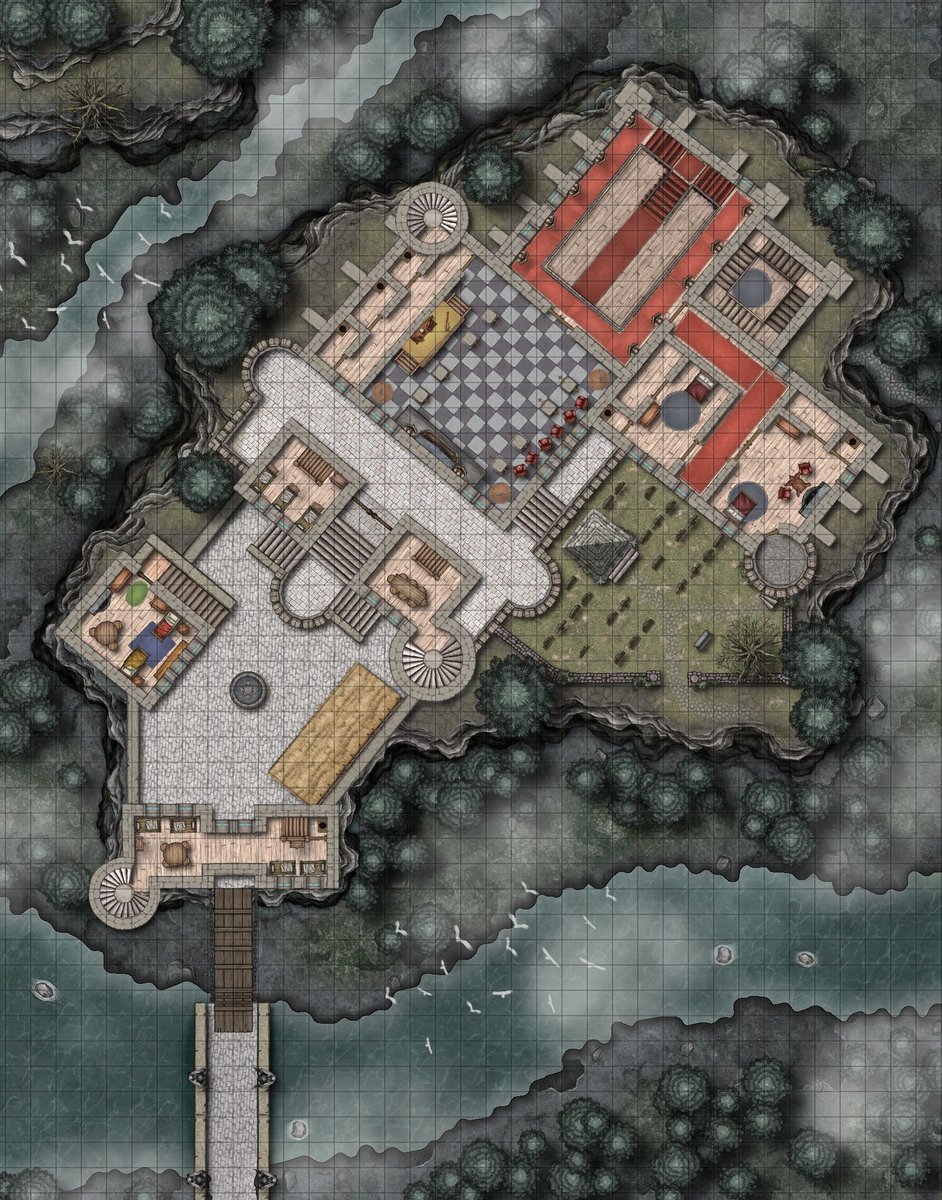 Vampire Count's Castle 2L | Inkarnate - Create Fantasy Maps Online