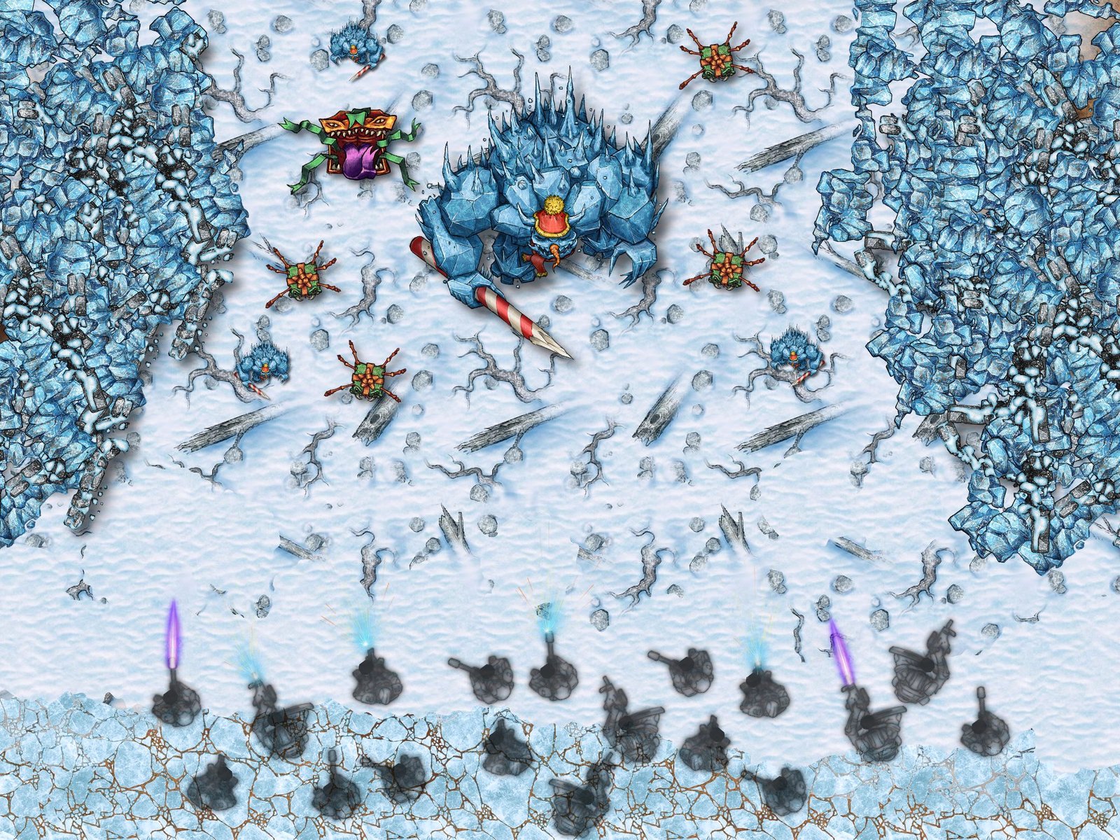 Snow Battle | Inkarnate - Create Fantasy Maps Online
