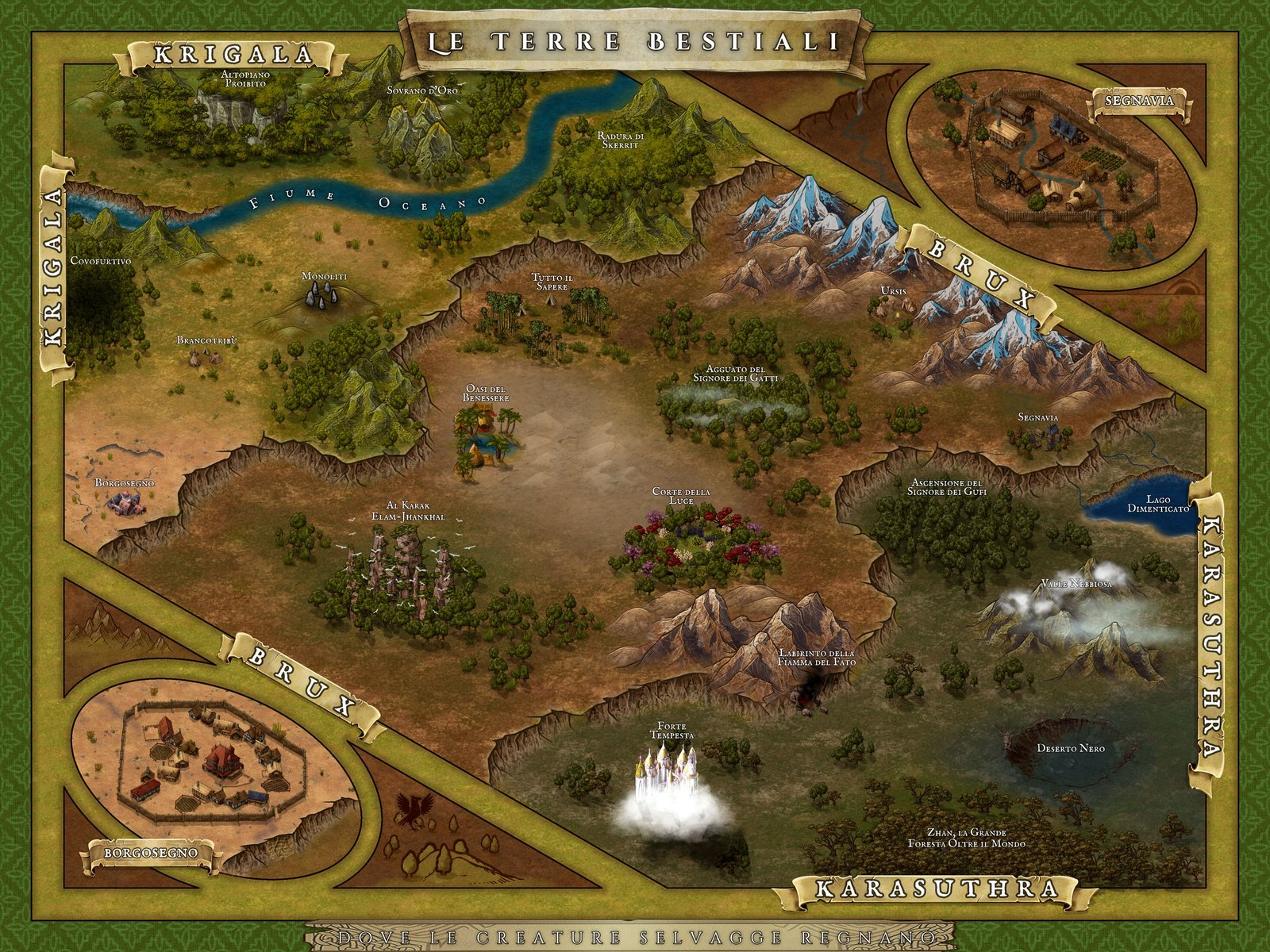 Beastlands | Inkarnate - Create Fantasy Maps Online