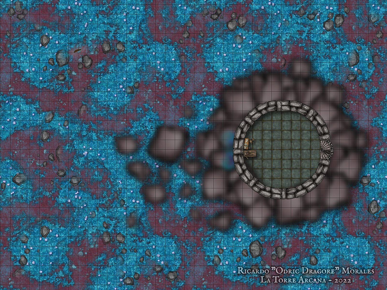 Cientia Tower - Level 3 (DsV) | Inkarnate - Create Fantasy Maps Online