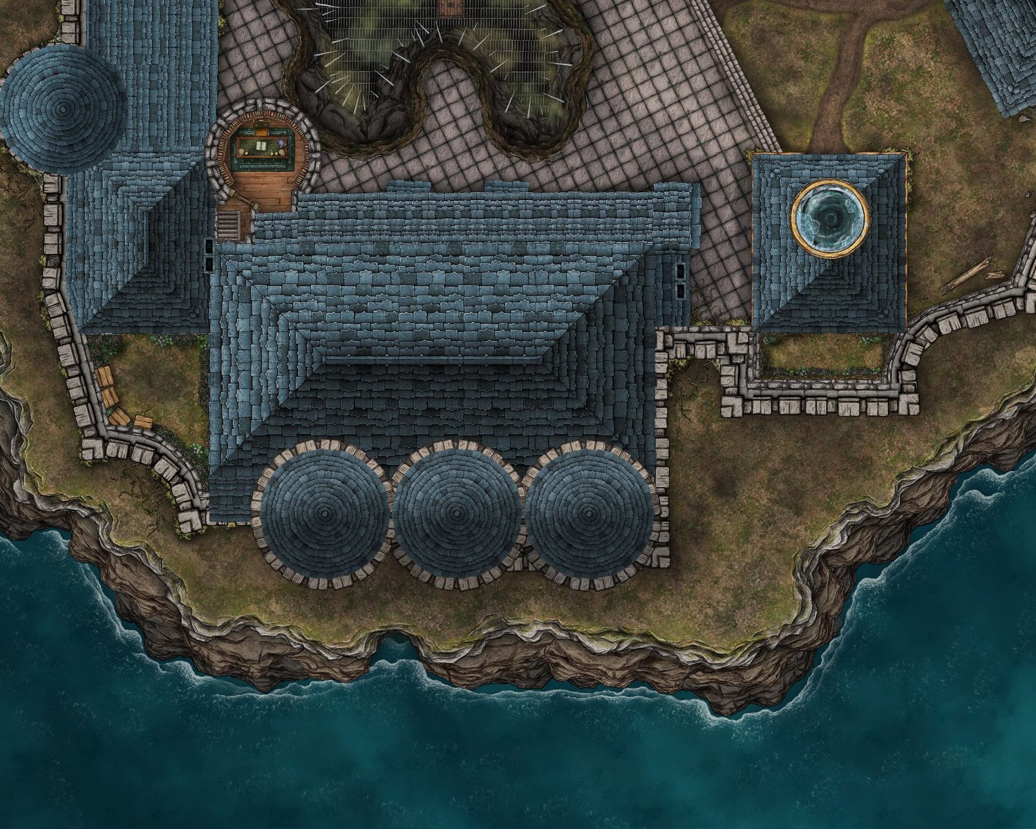 Castle Wittgenstein (Area5) Library | Inkarnate - Create Fantasy Maps ...