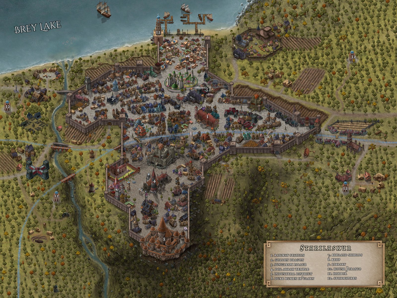 Starilaskur Map | Inkarnate - Create Fantasy Maps Online