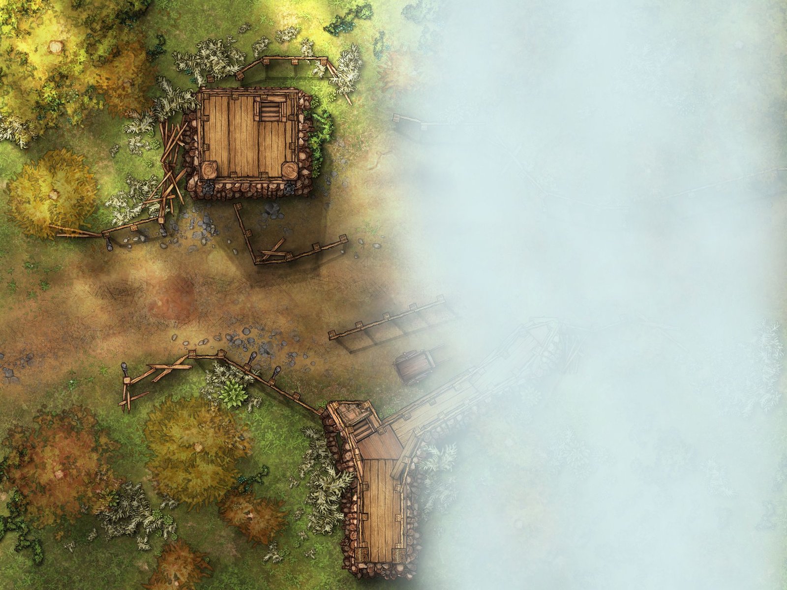 Mournland Border | Inkarnate - Create Fantasy Maps Online