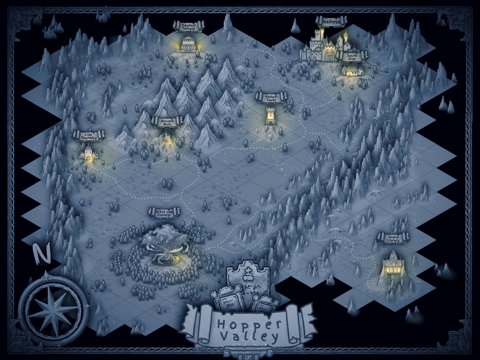 Hopper Valley | Inkarnate - Create Fantasy Maps Online