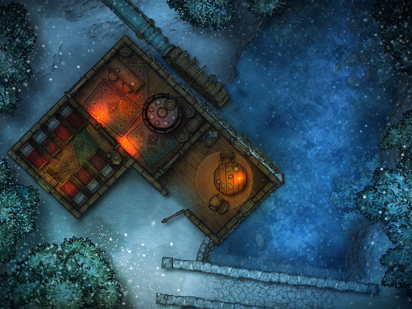 The Old Mill Inn | Inkarnate - Create Fantasy Maps Online