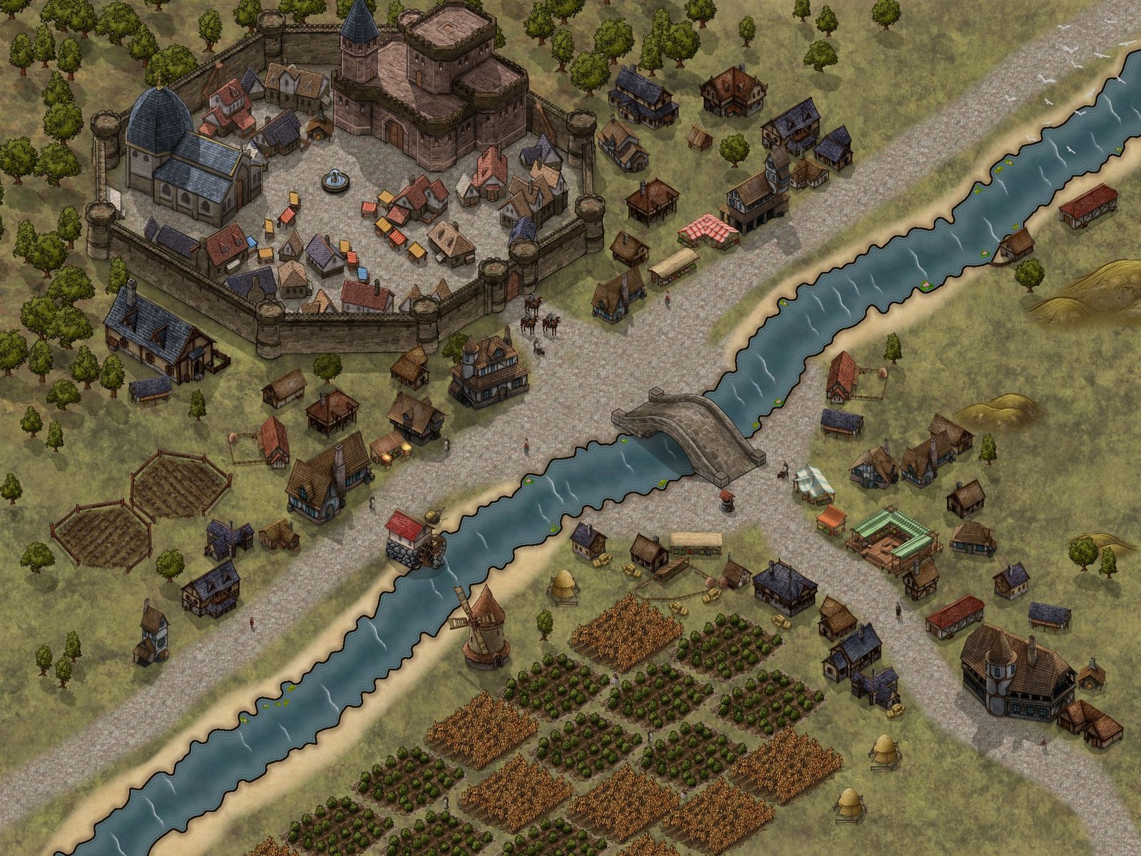 Candle Cross - Mordent | Inkarnate - Create Fantasy Maps Online