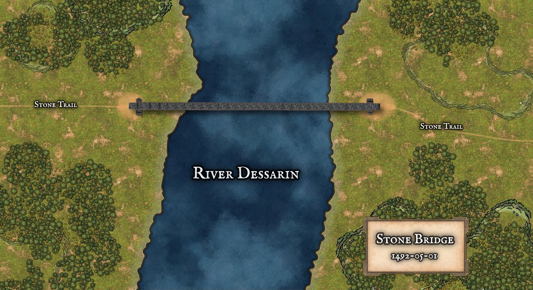 Stone Bridge | Inkarnate - Create Fantasy Maps Online