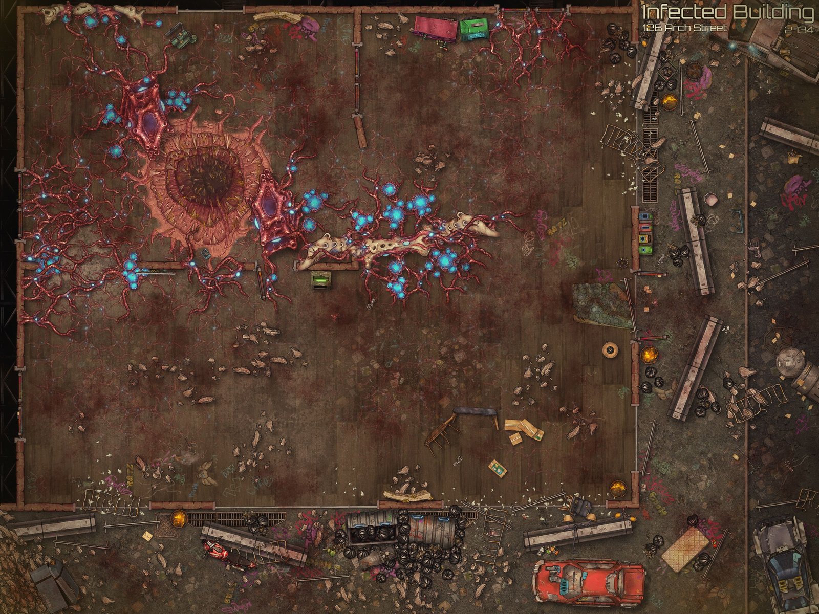 Infected Building | Inkarnate - Create Fantasy Maps Online