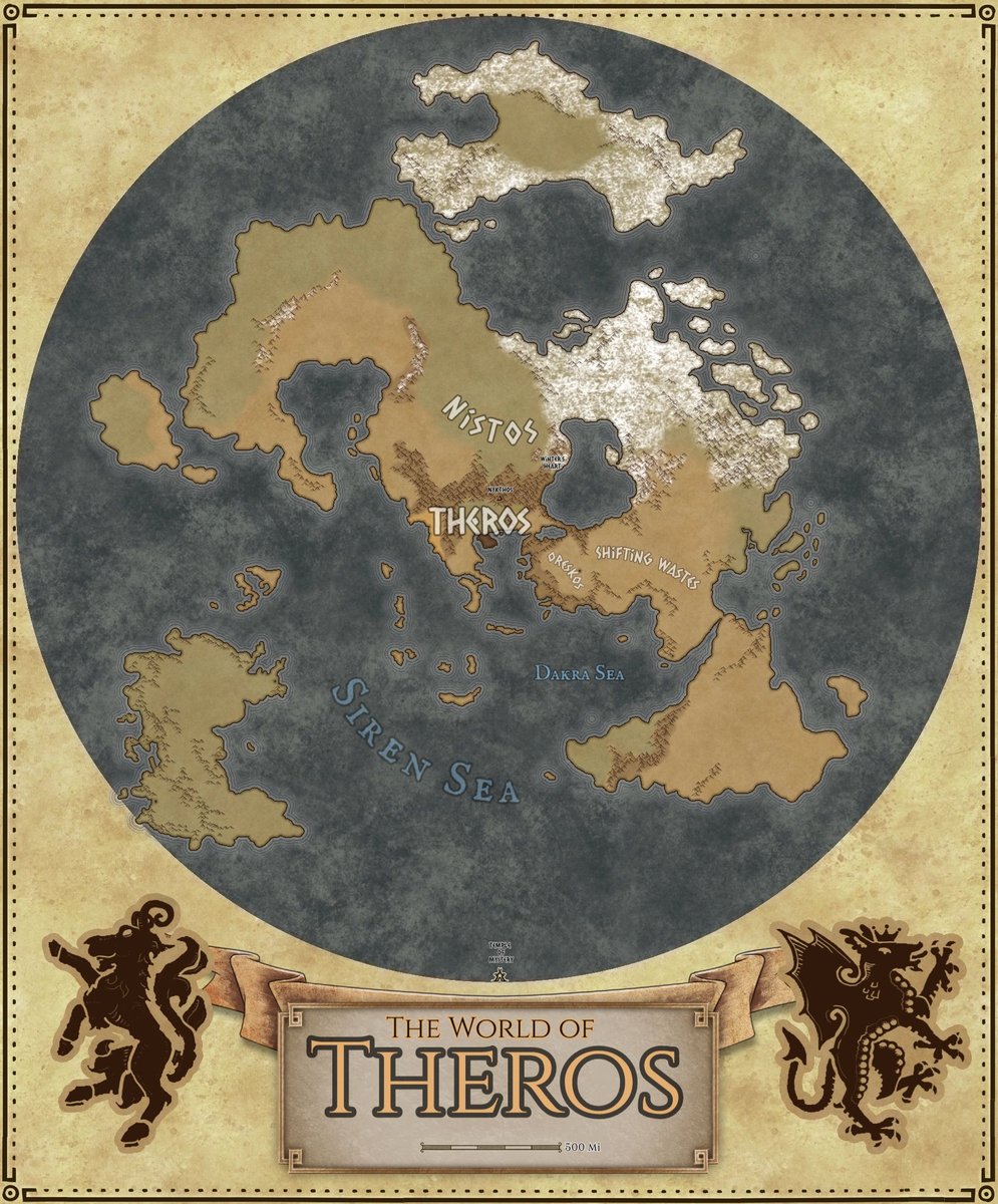 Theros Worldmap V12 Inkarnate Create Fantasy Maps Online