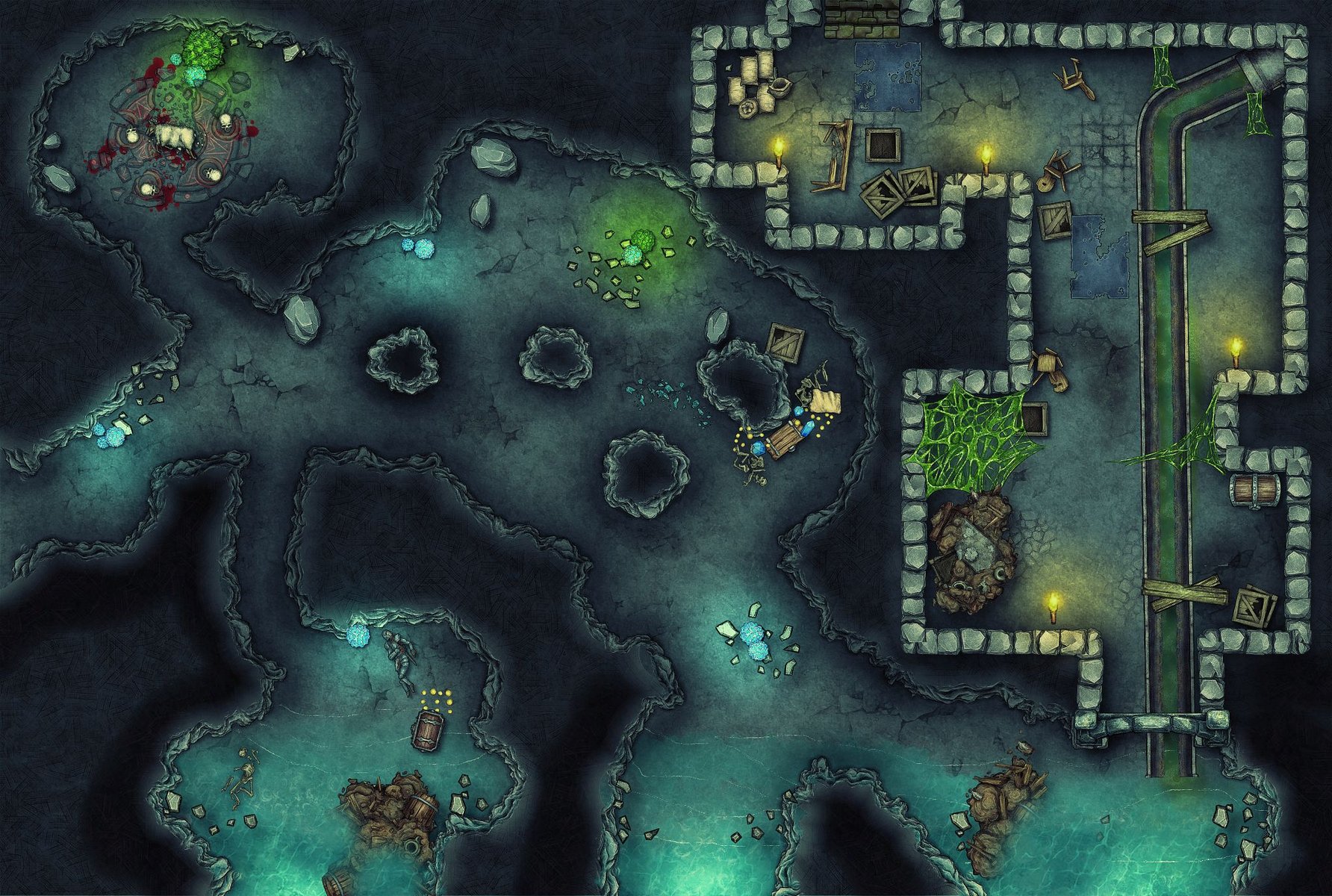 Cavern | Inkarnate - Create Fantasy Maps Online