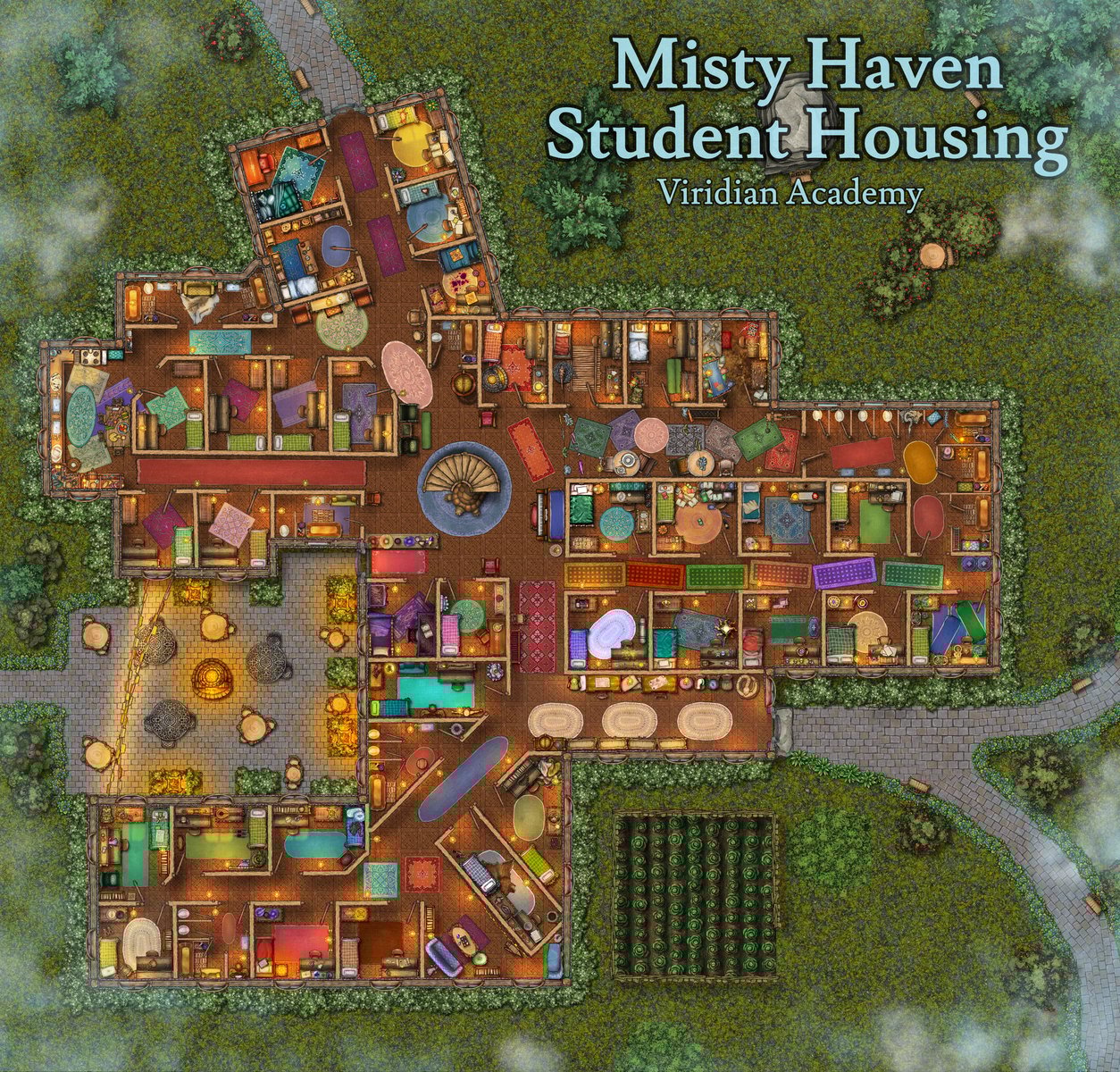 Misty Haven | Inkarnate - Create Fantasy Maps Online