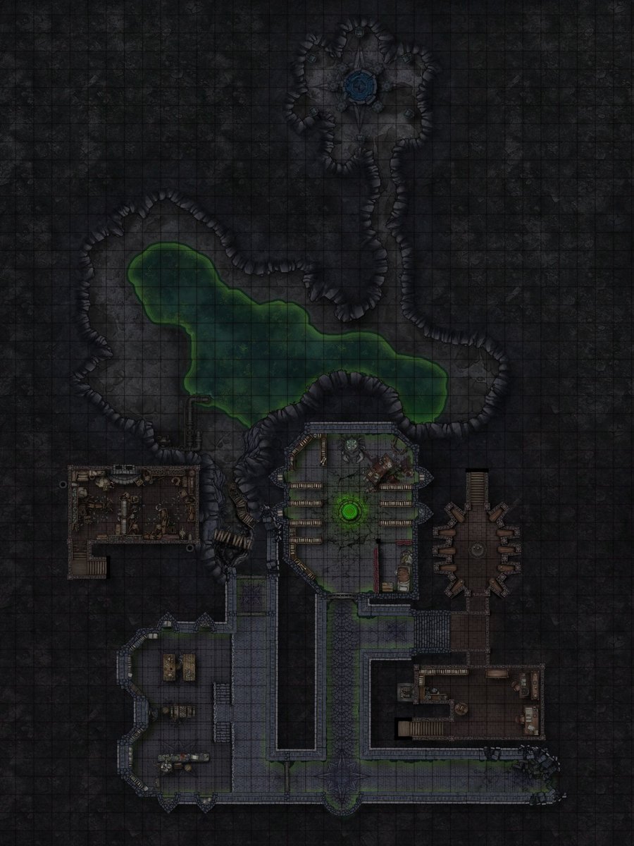 Xarwin Manor Dungeon | Inkarnate - Create Fantasy Maps Online