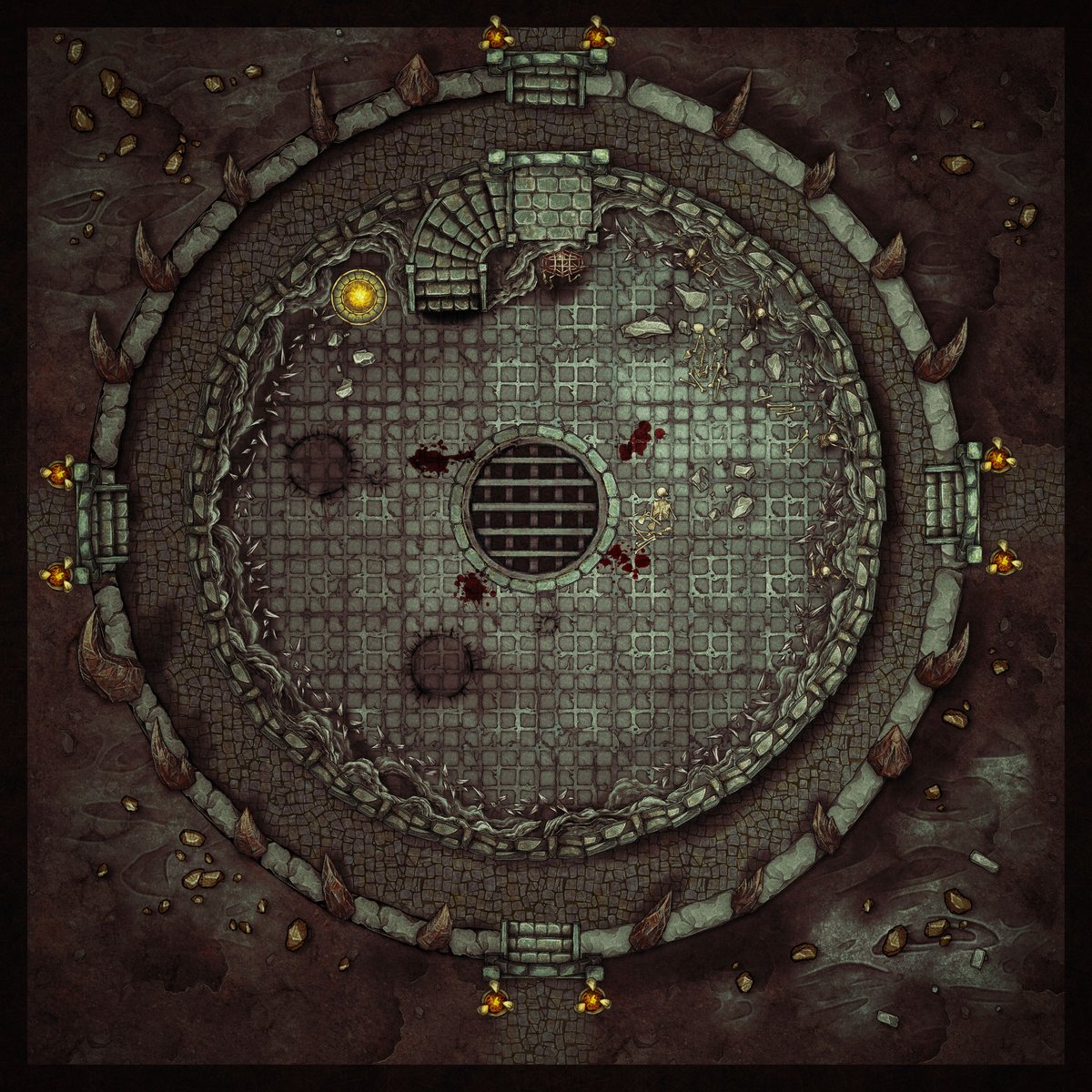 Fighting PIT | Inkarnate - Create Fantasy Maps Online