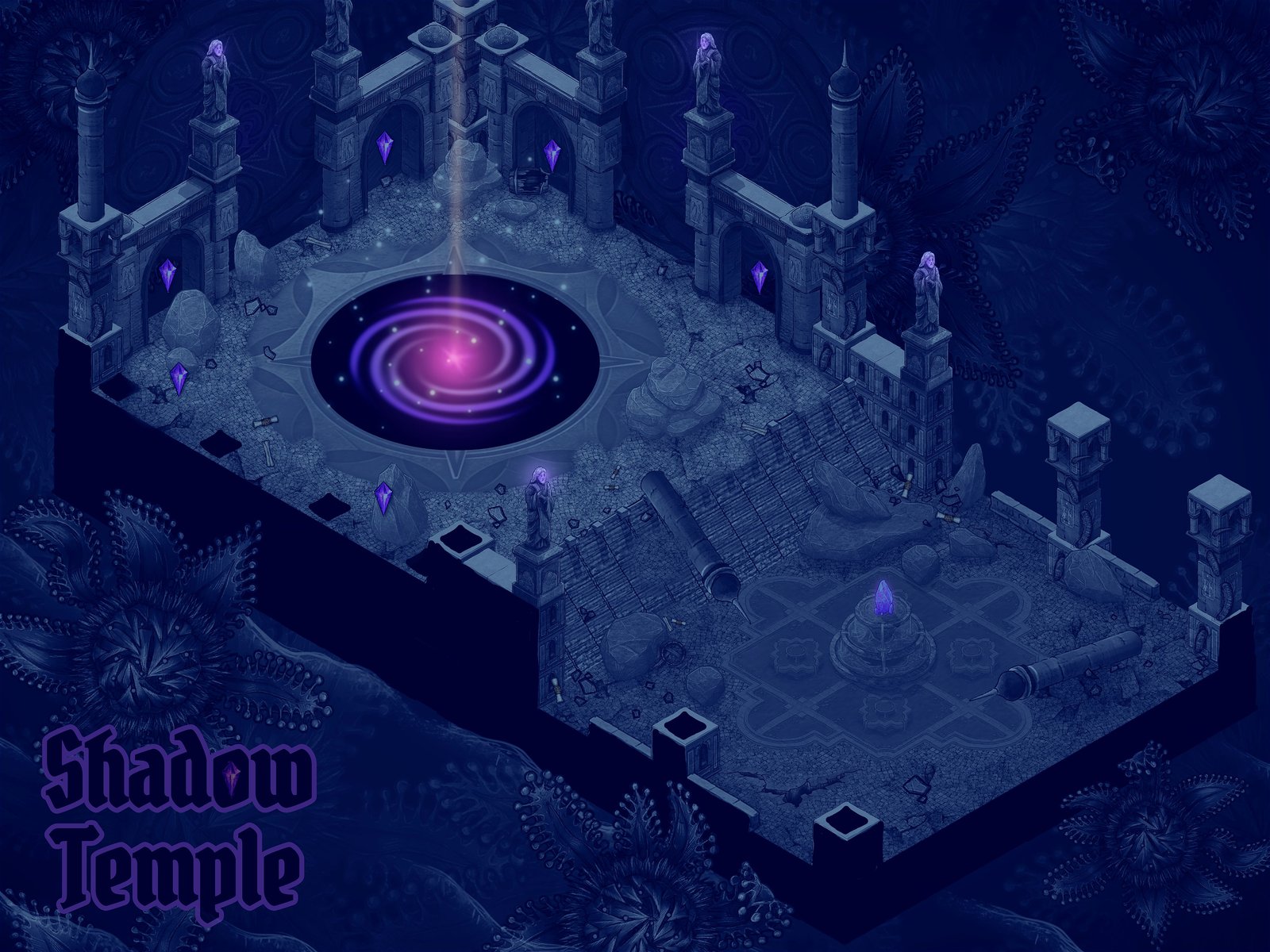 Shadow Temple | Inkarnate - Create Fantasy Maps Online