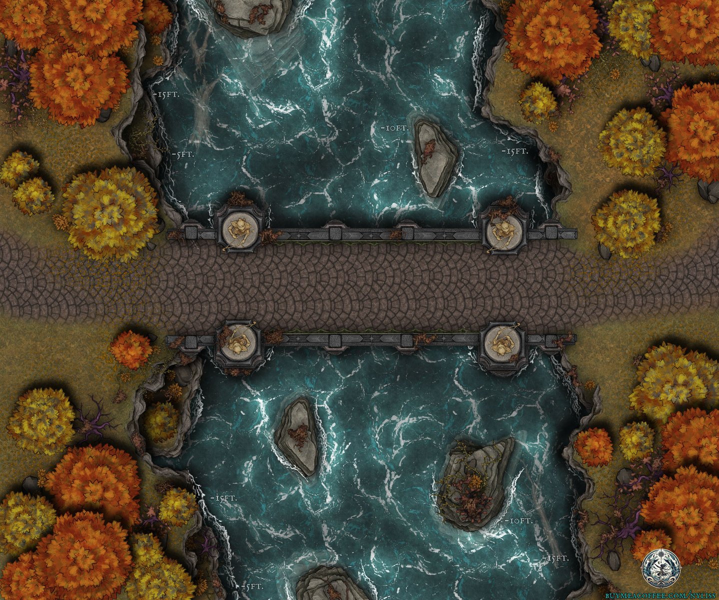 Elven Bridge | Inkarnate - Create Fantasy Maps Online