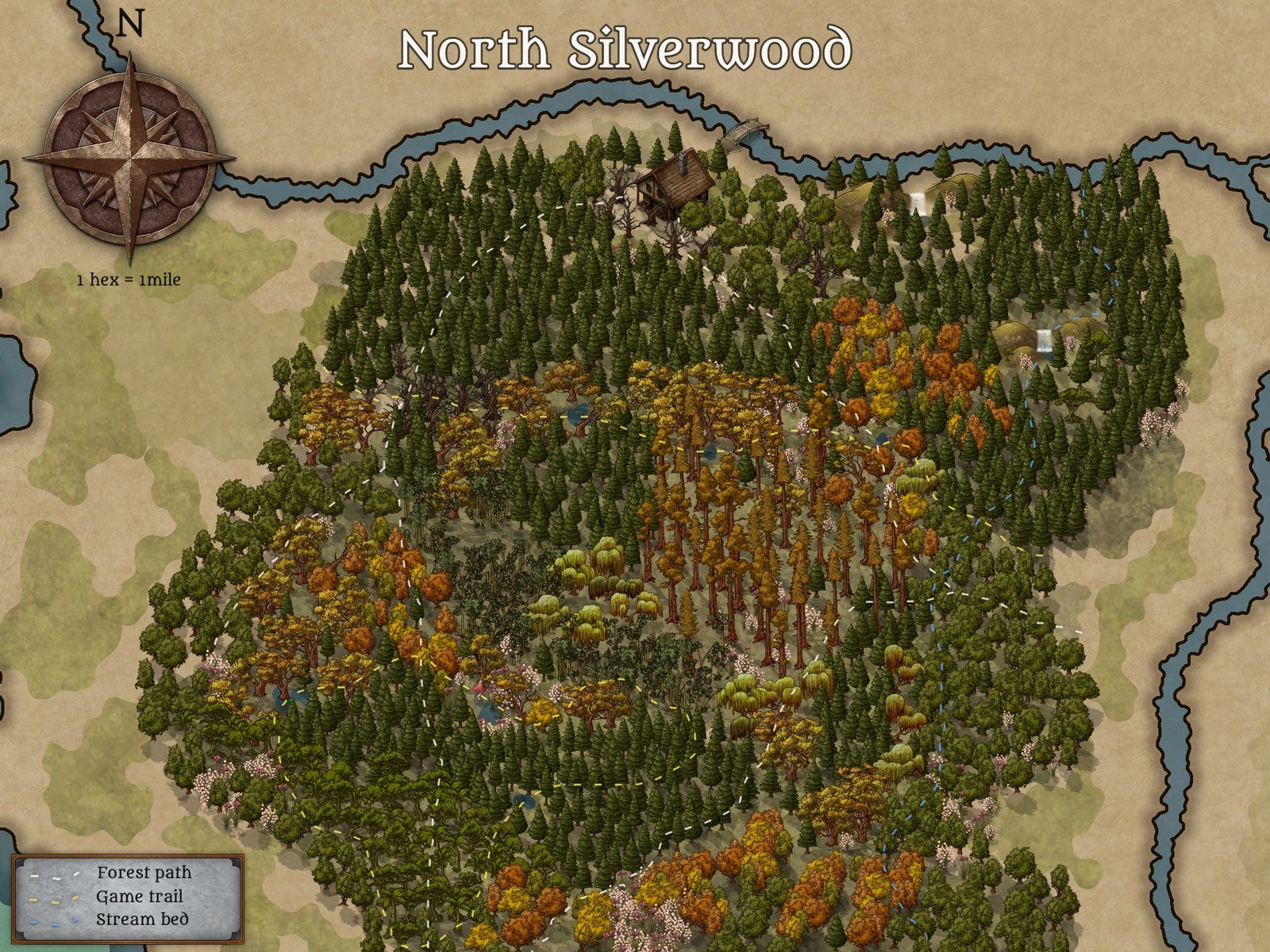 silverwood - North | Inkarnate - Create Fantasy Maps Online