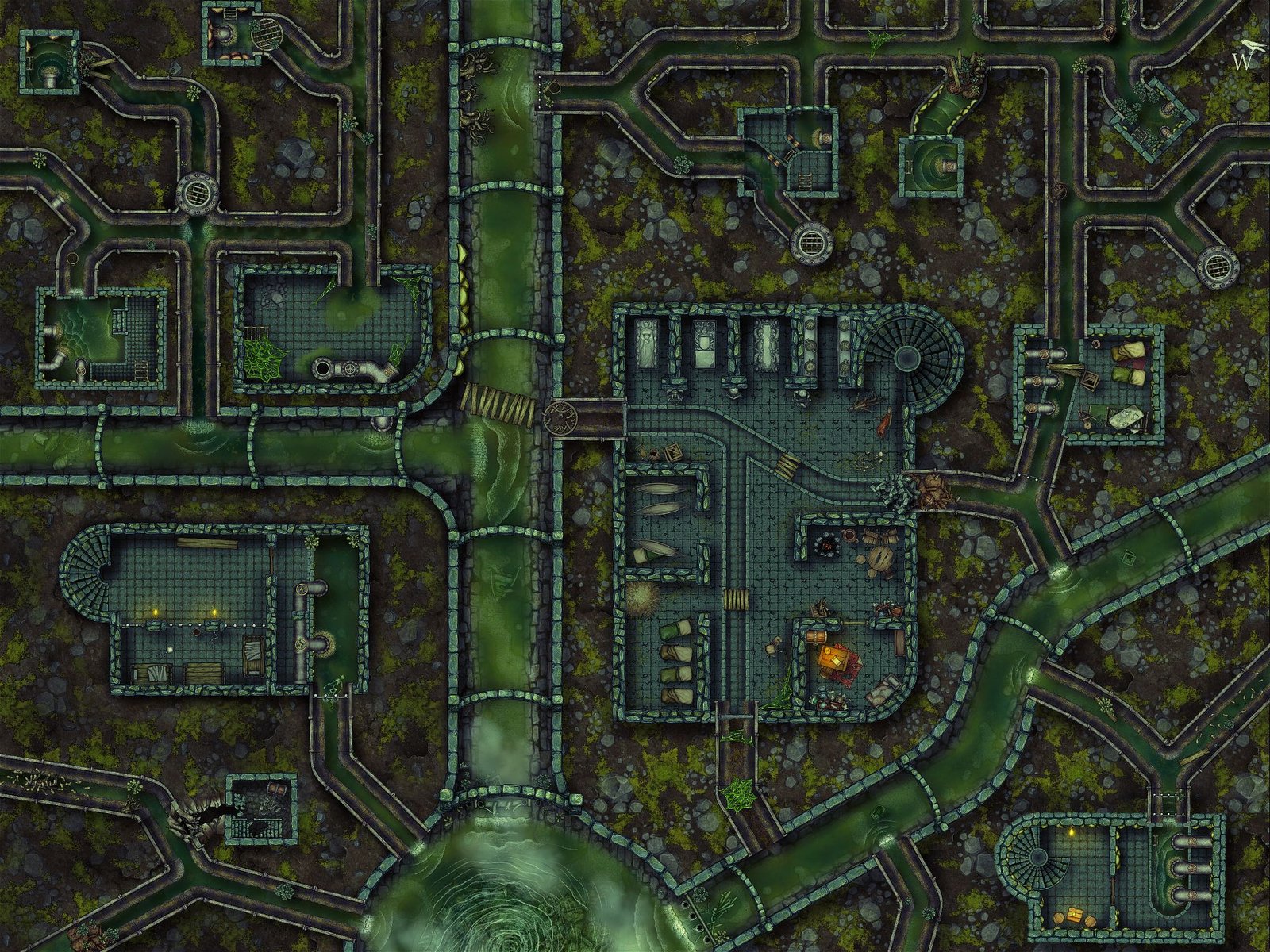 Sewers | Inkarnate - Create Fantasy Maps Online