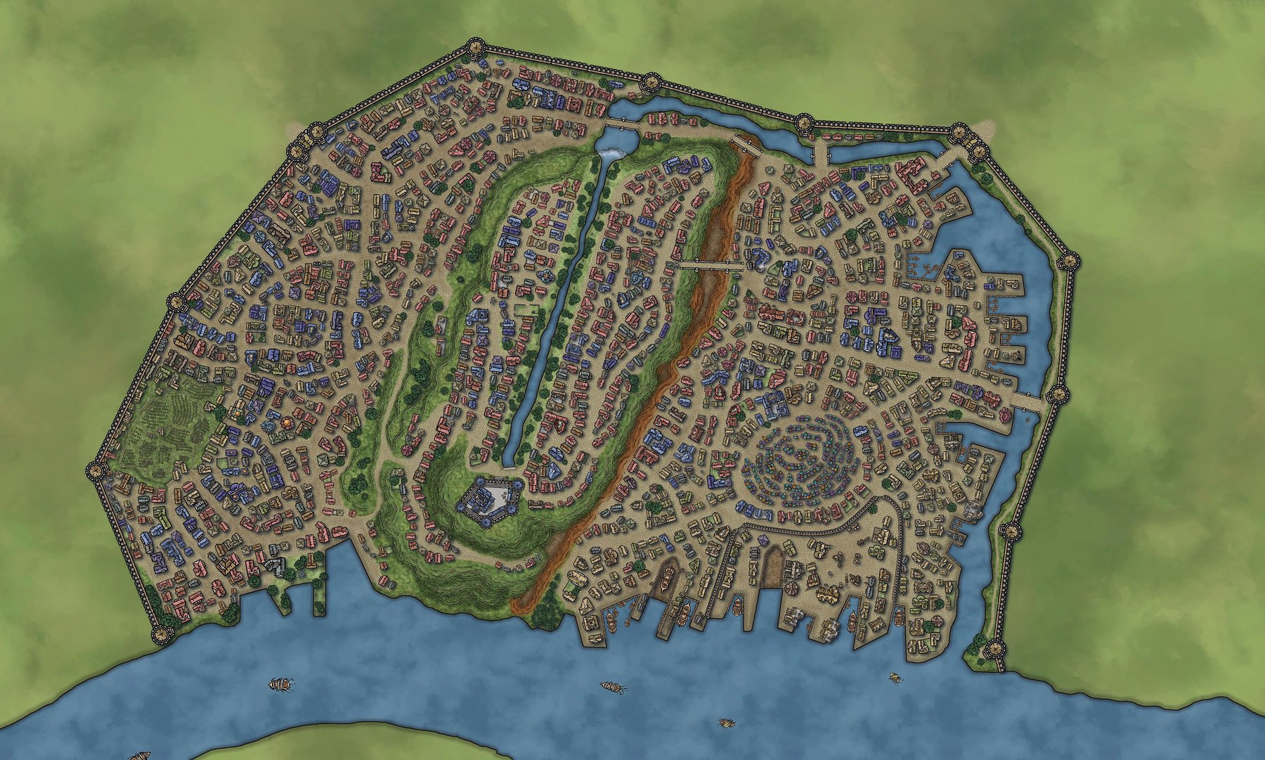 Elturel Ravine | Inkarnate - Create Fantasy Maps Online