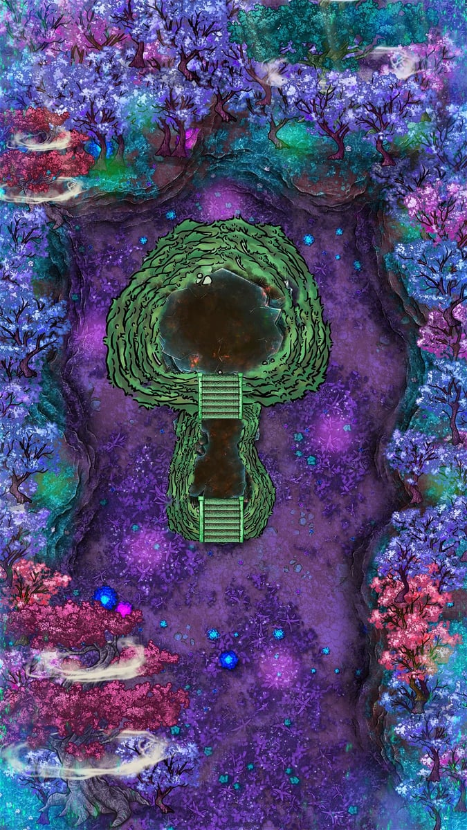 Ti'Relan Grove (Feywild Court) | Inkarnate - Create Fantasy Maps Online