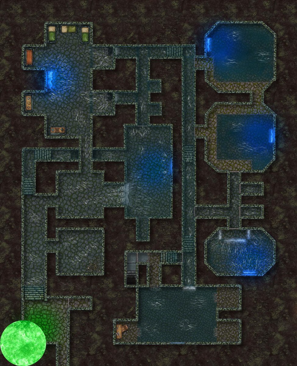 The Emerald Spire - Floor 5: The Drowned Level (v2) | Inkarnate ...