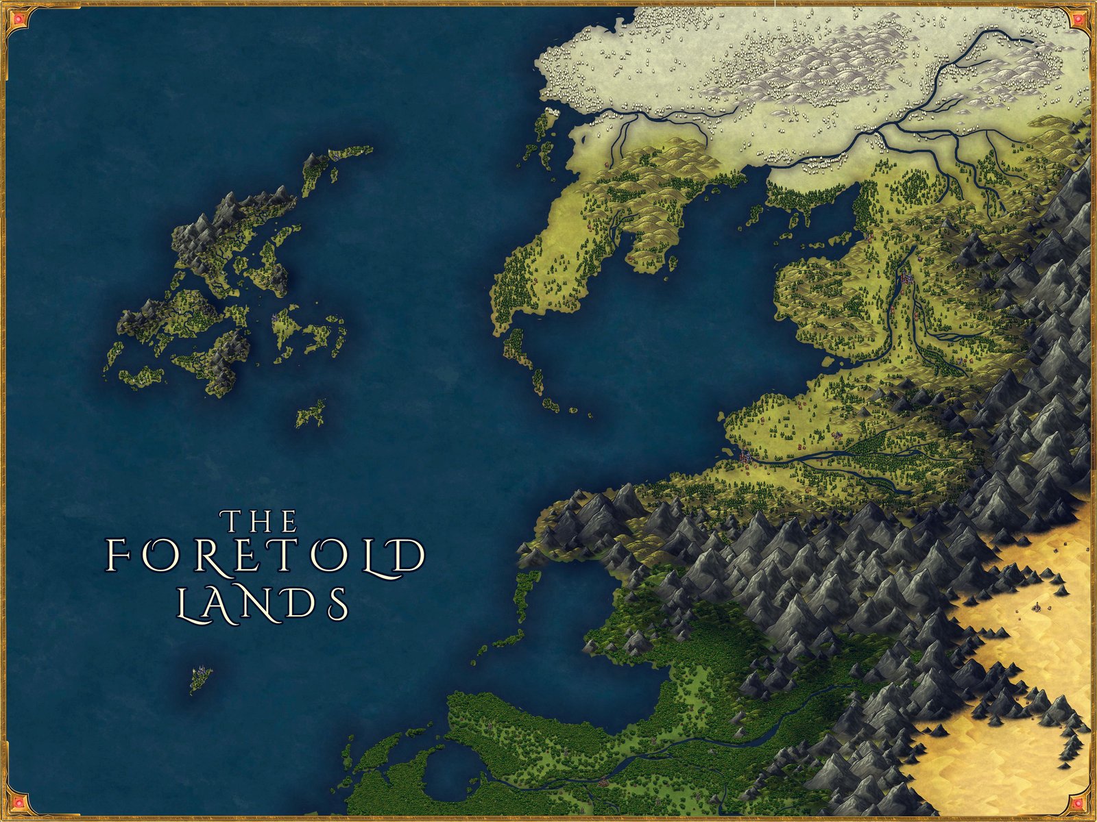 The Foretold Lands | Inkarnate - Create Fantasy Maps Online