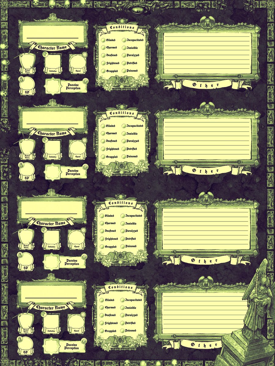 Dark Fantasy Player Tracker | Inkarnate - Create Fantasy Maps Online