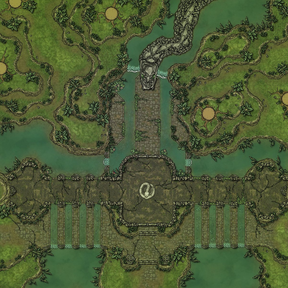 The Door of Sseth | Inkarnate - Create Fantasy Maps Online